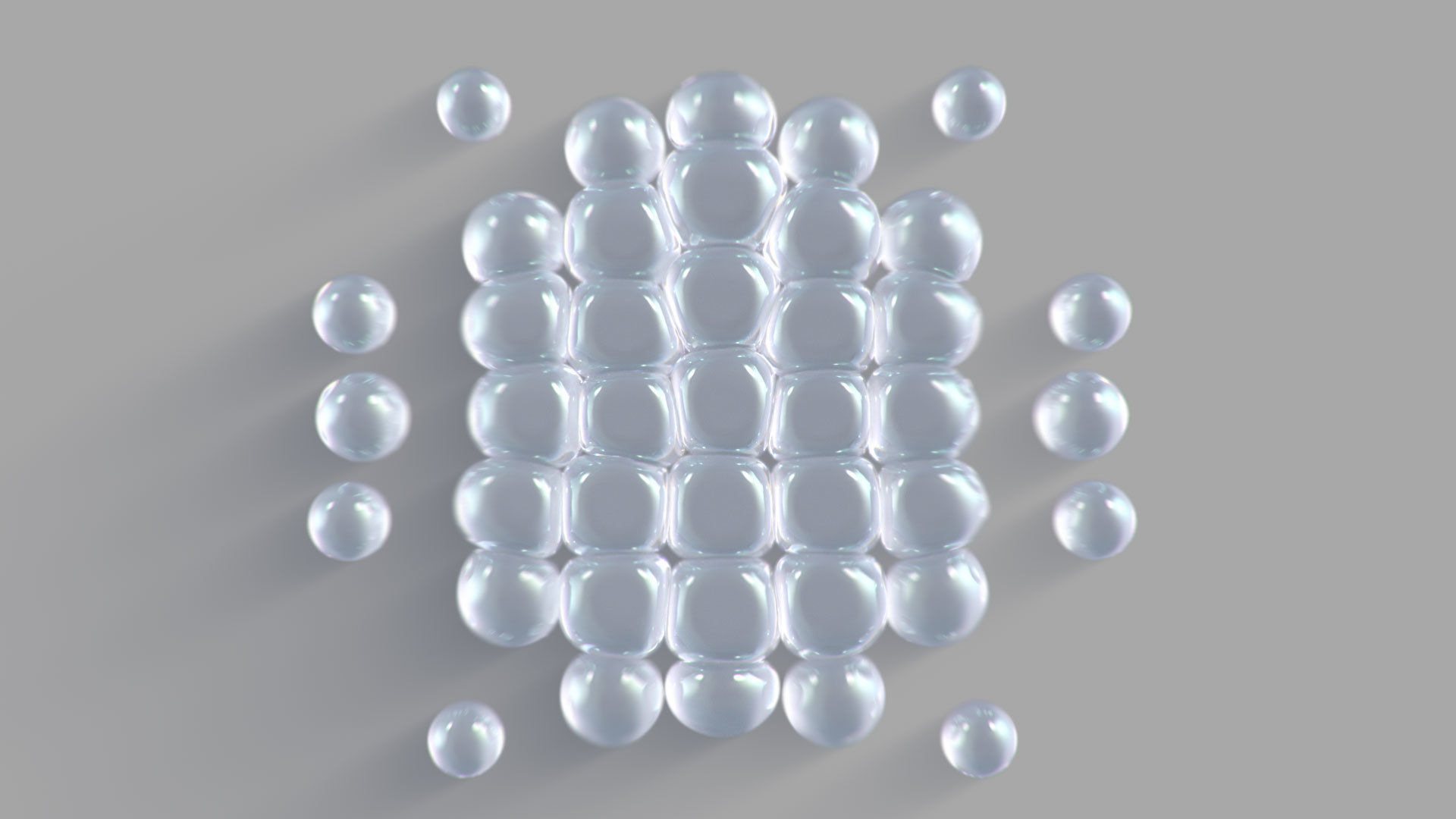 Soft Bubbles Compressed 3D model animated rigged | CGTrader