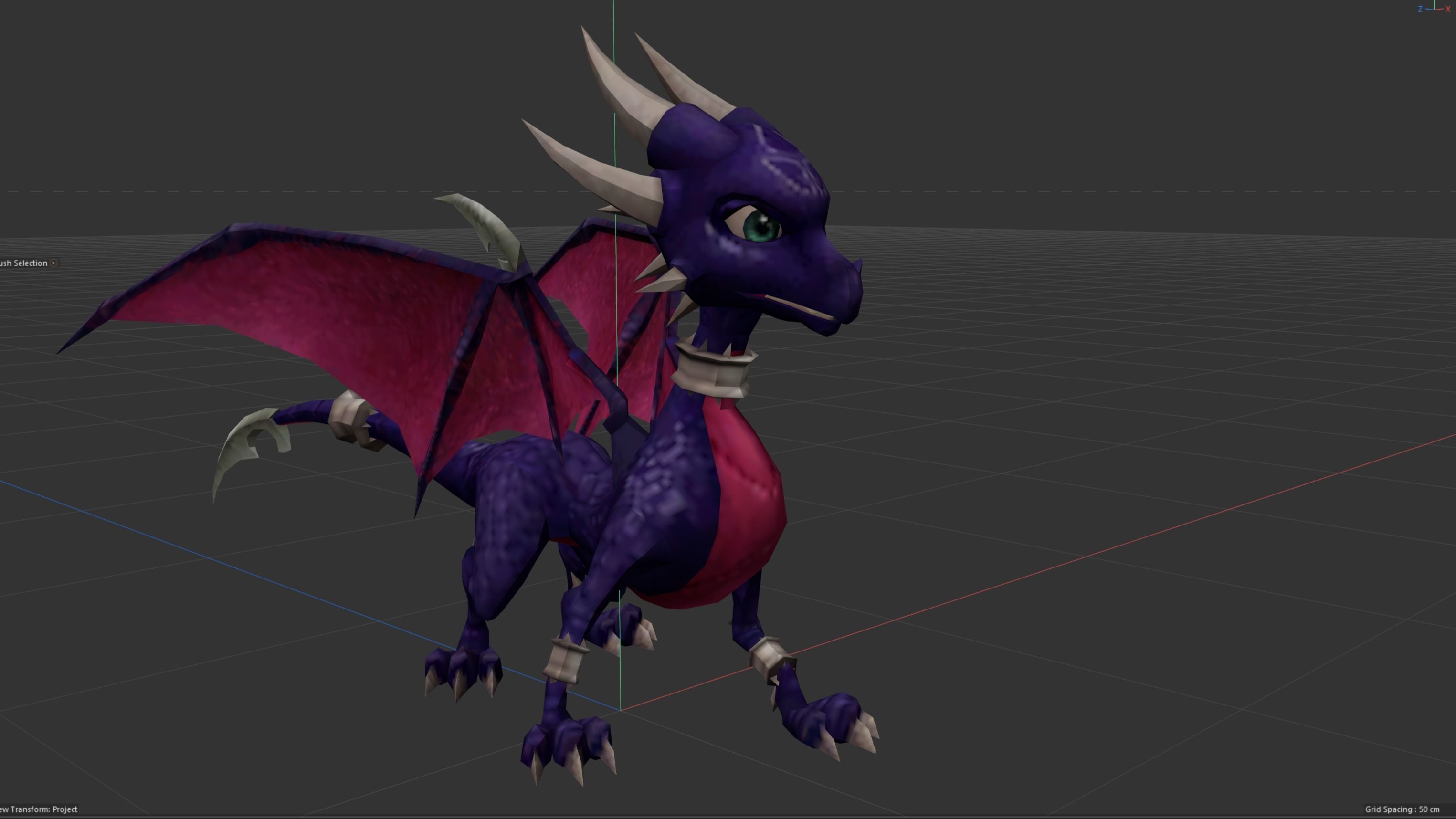 Cynder remastered model 3D model rigged | CGTrader
