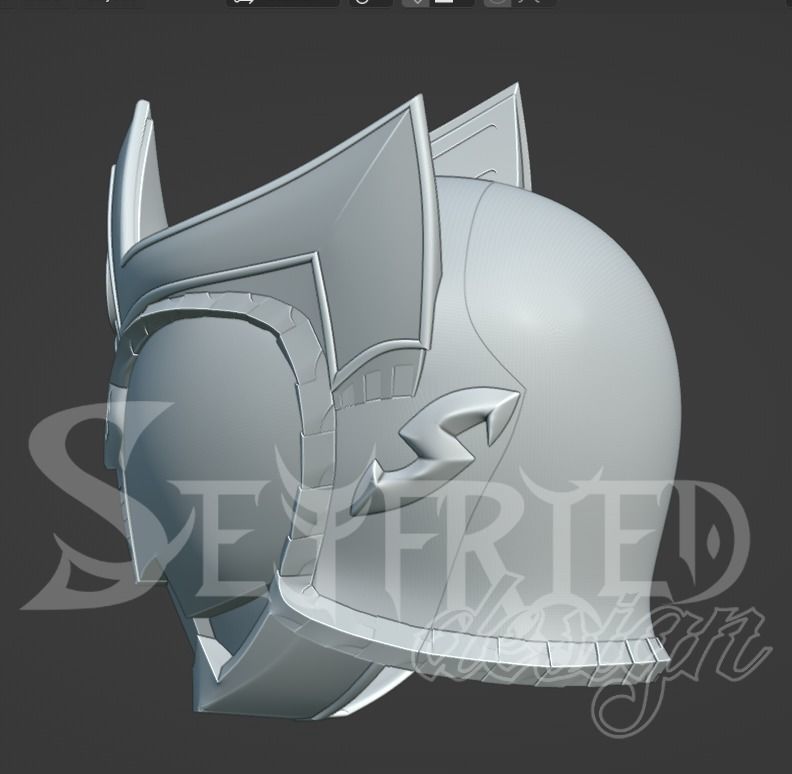 Kamen Rider Saga fully wearable cosplay helmet STL file 3D model 3D ...