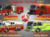 Ferrara Fire Apparatus - Fire Trucks 4 in 1 3D Model Collection | CGTrader