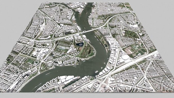 Cityscape Rotterdam Holland 3D model | CGTrader