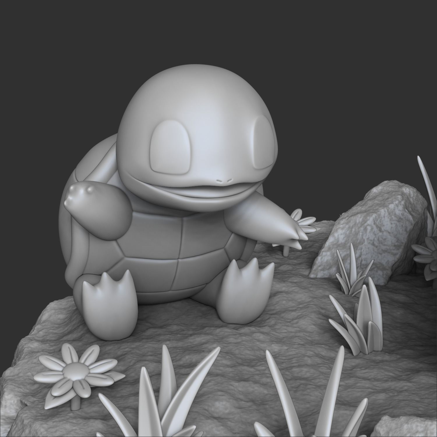 First generation starters - Pokemon 3D model 3D printable | CGTrader