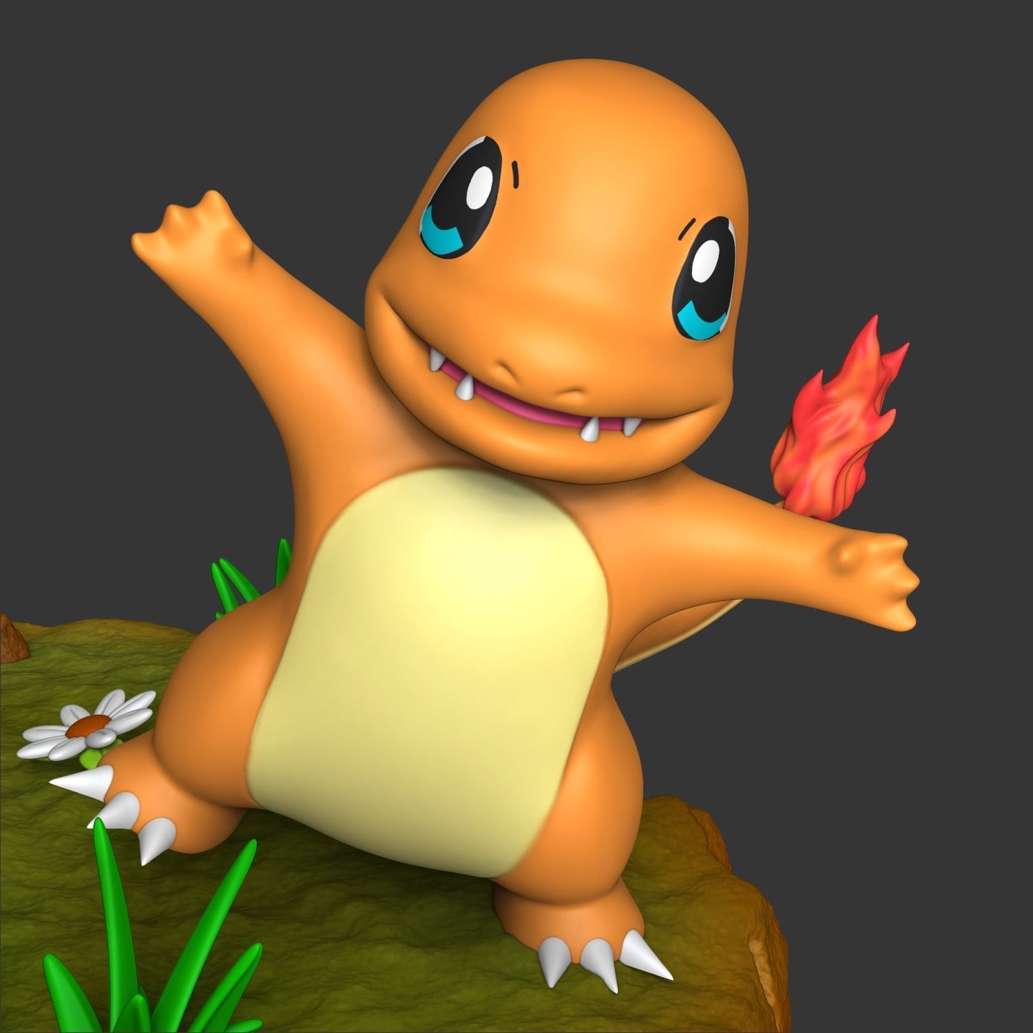 First generation starters - Pokemon 3D model 3D printable | CGTrader