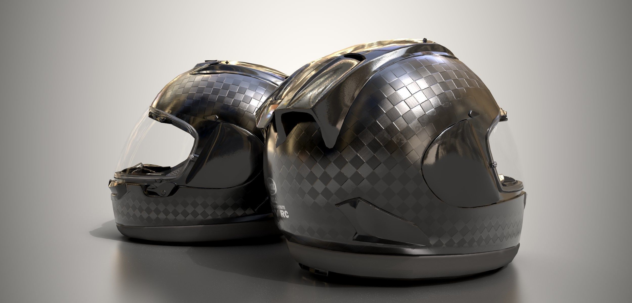 3D model Arai RX 7V RC Helmet VR / AR / low-poly | CGTrader