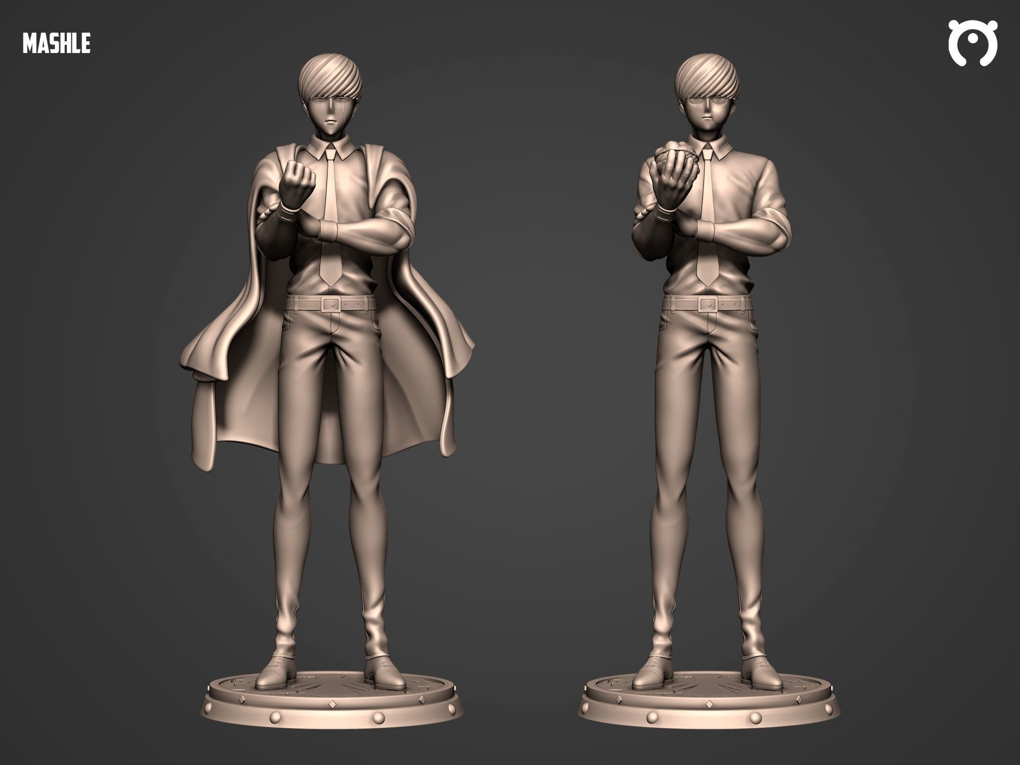 Mashle - magic and muscles 3D model 3D printable | CGTrader