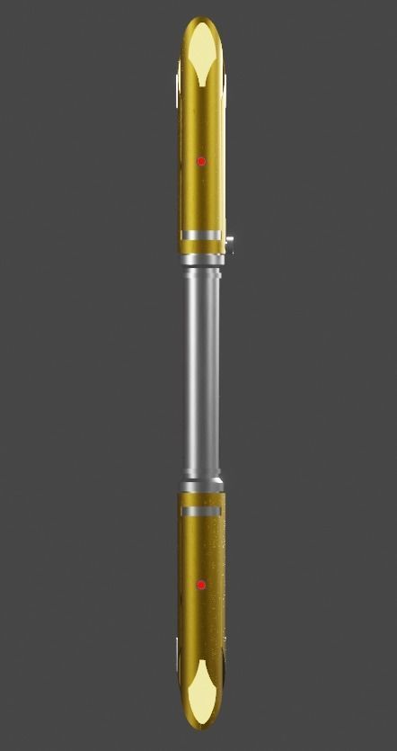 Temple Guard Lightsaber free 3D model | CGTrader