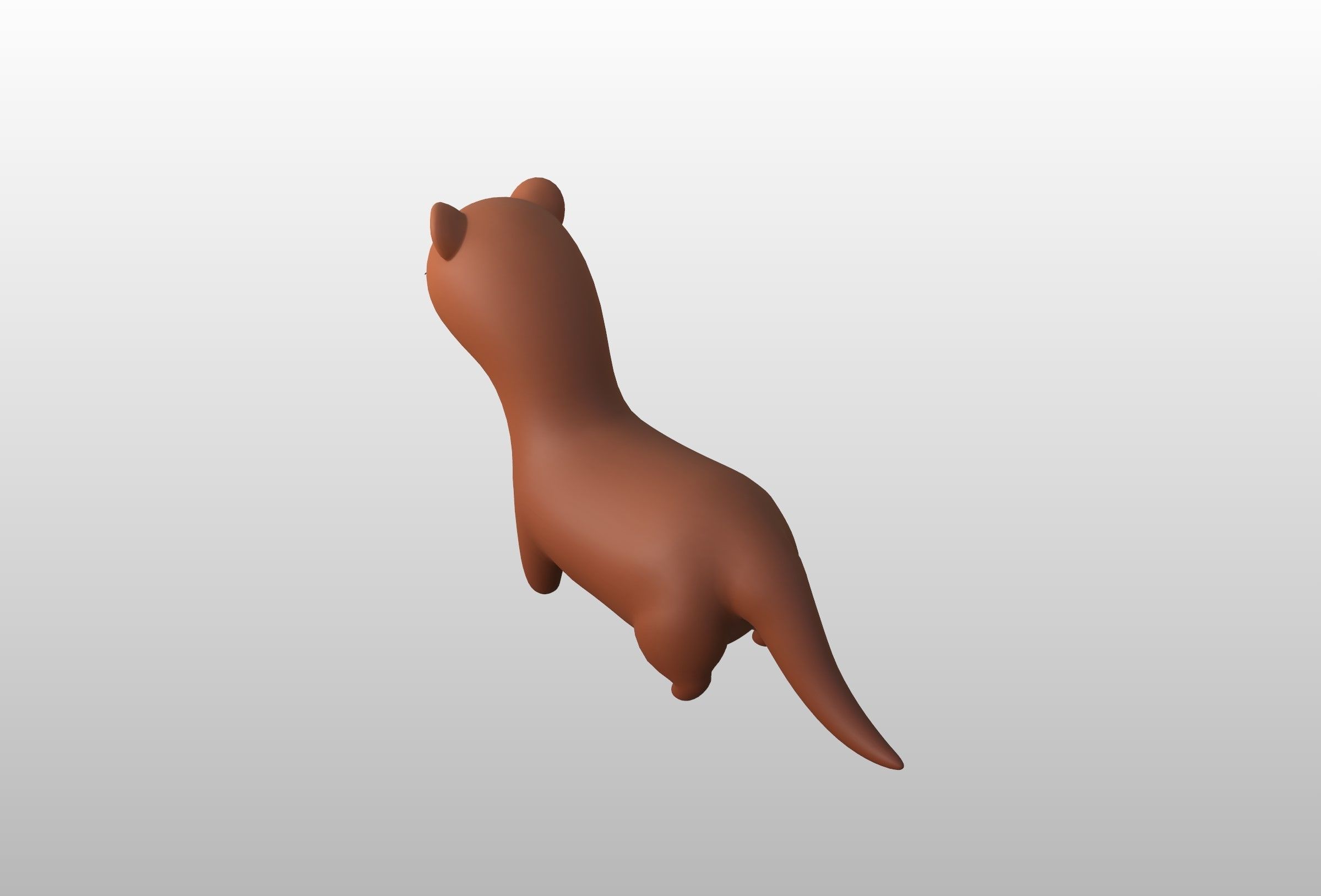 Character288 Weasel 3D model | CGTrader