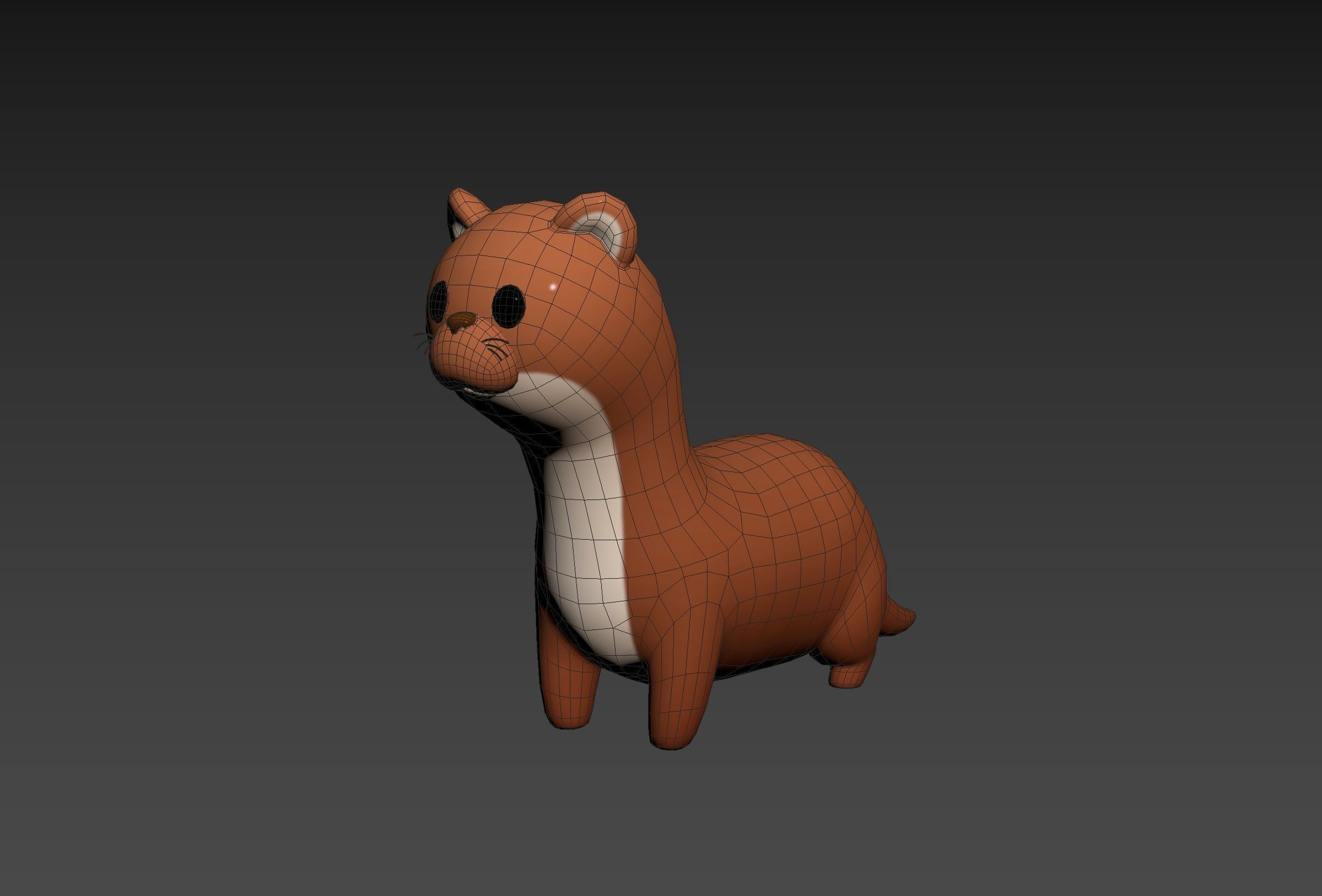 Character288 Weasel 3D model | CGTrader
