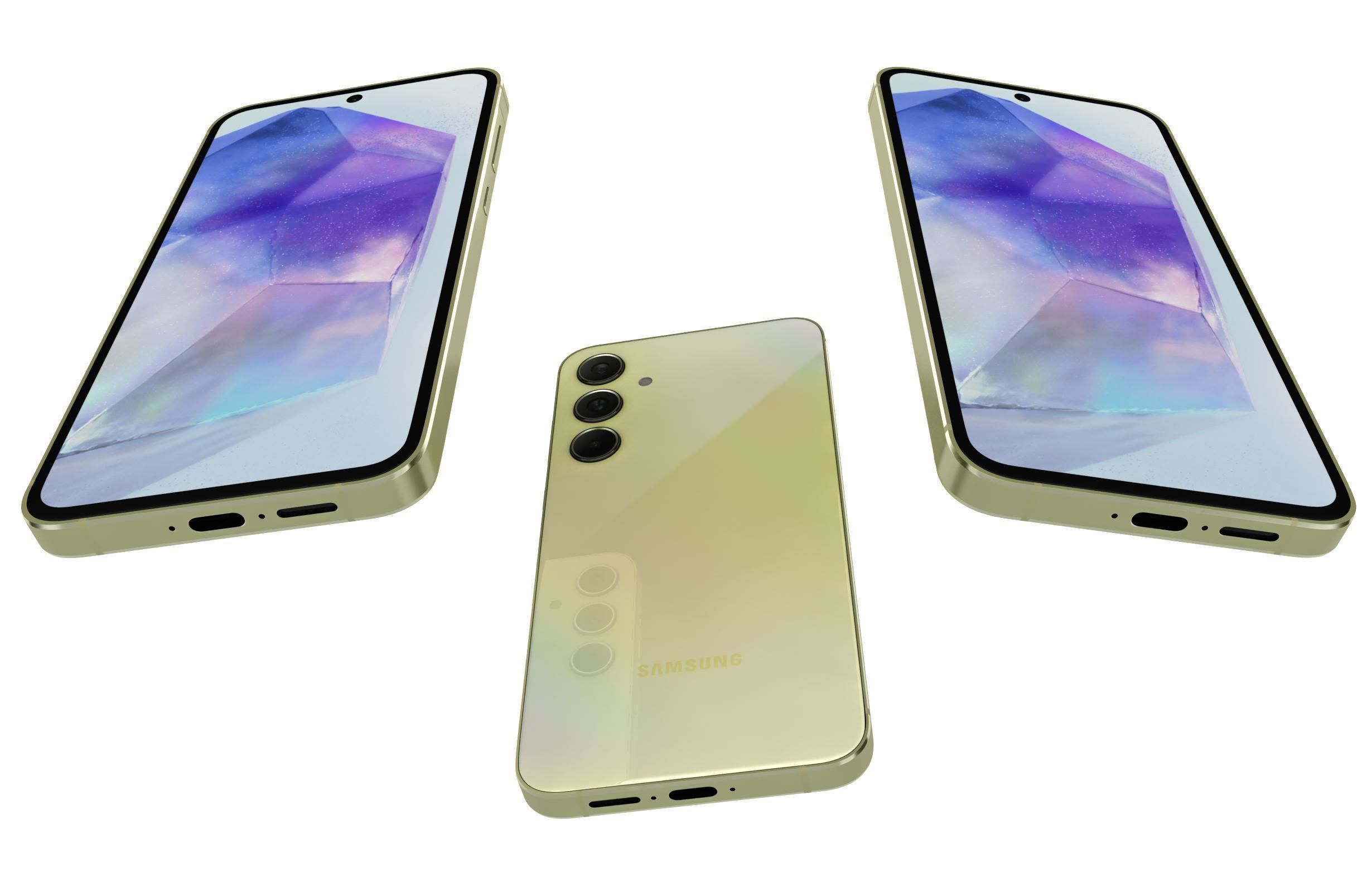 Samsung Galaxy A55 5G All Colors 3D model | CGTrader