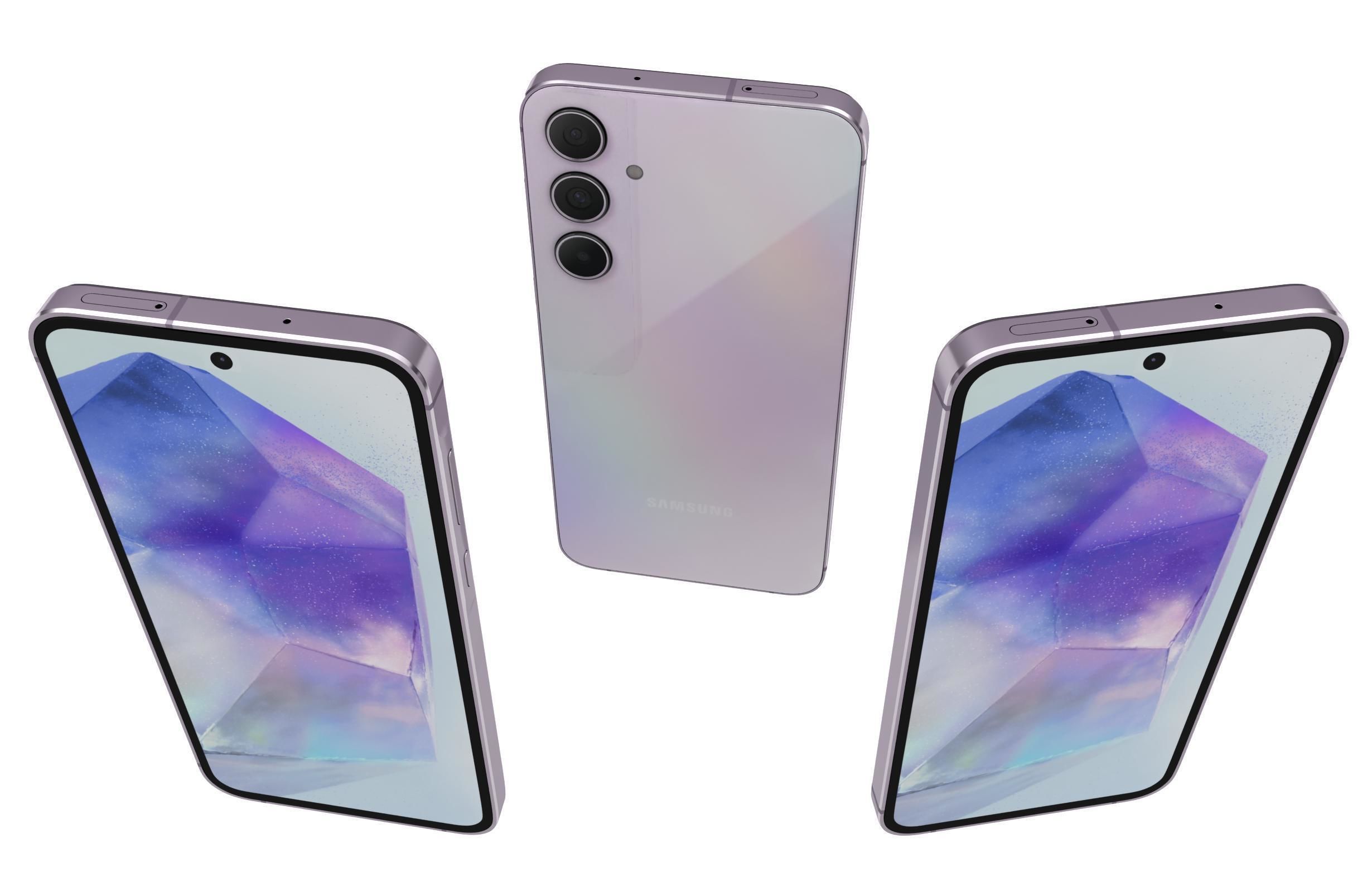 Samsung Galaxy A55 5G All Colors 3D model | CGTrader