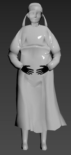 ancient character free 3D model | CGTrader
