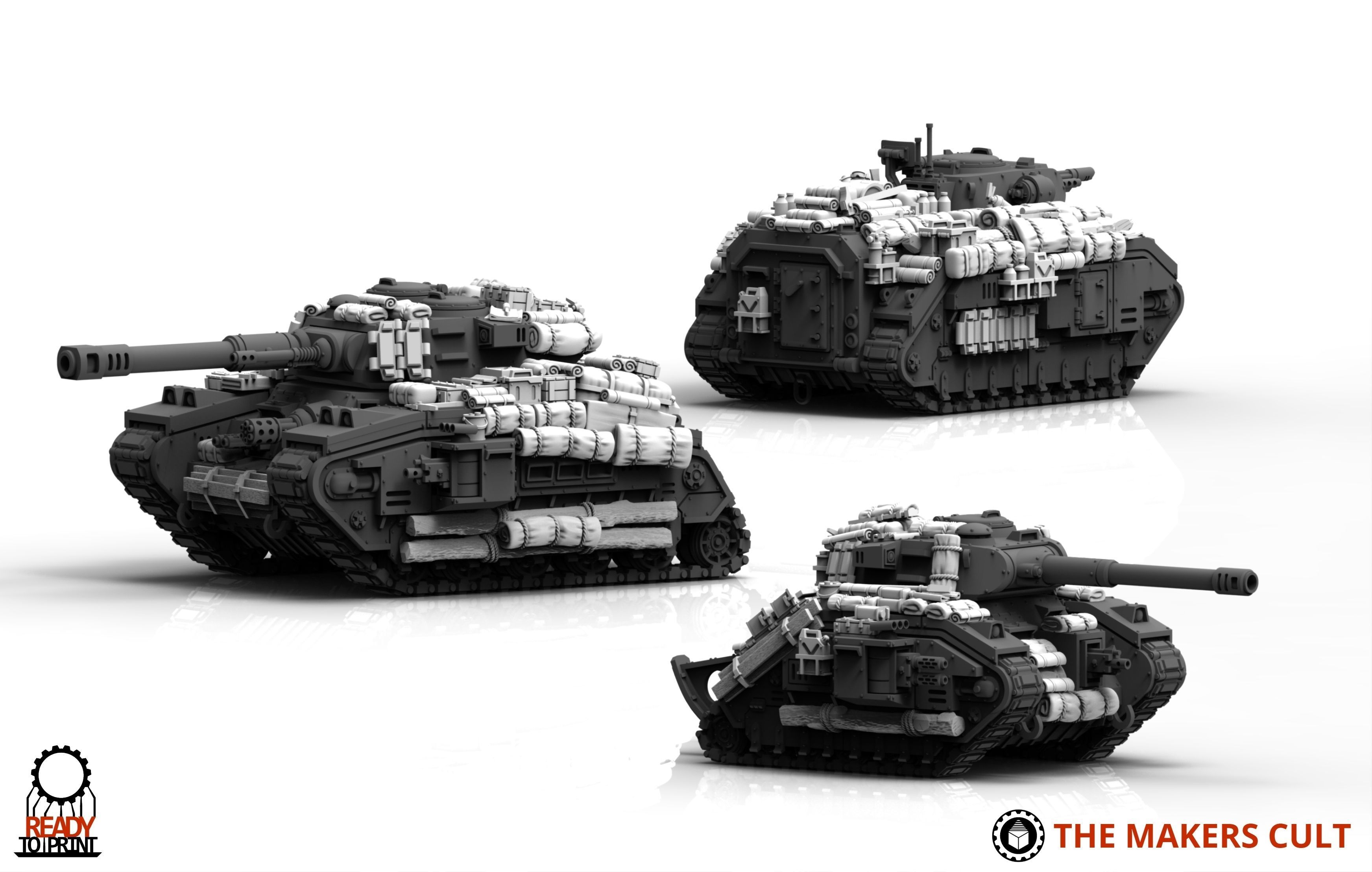 Universal Guard - Tank Stowage 3D model 3D printable | CGTrader