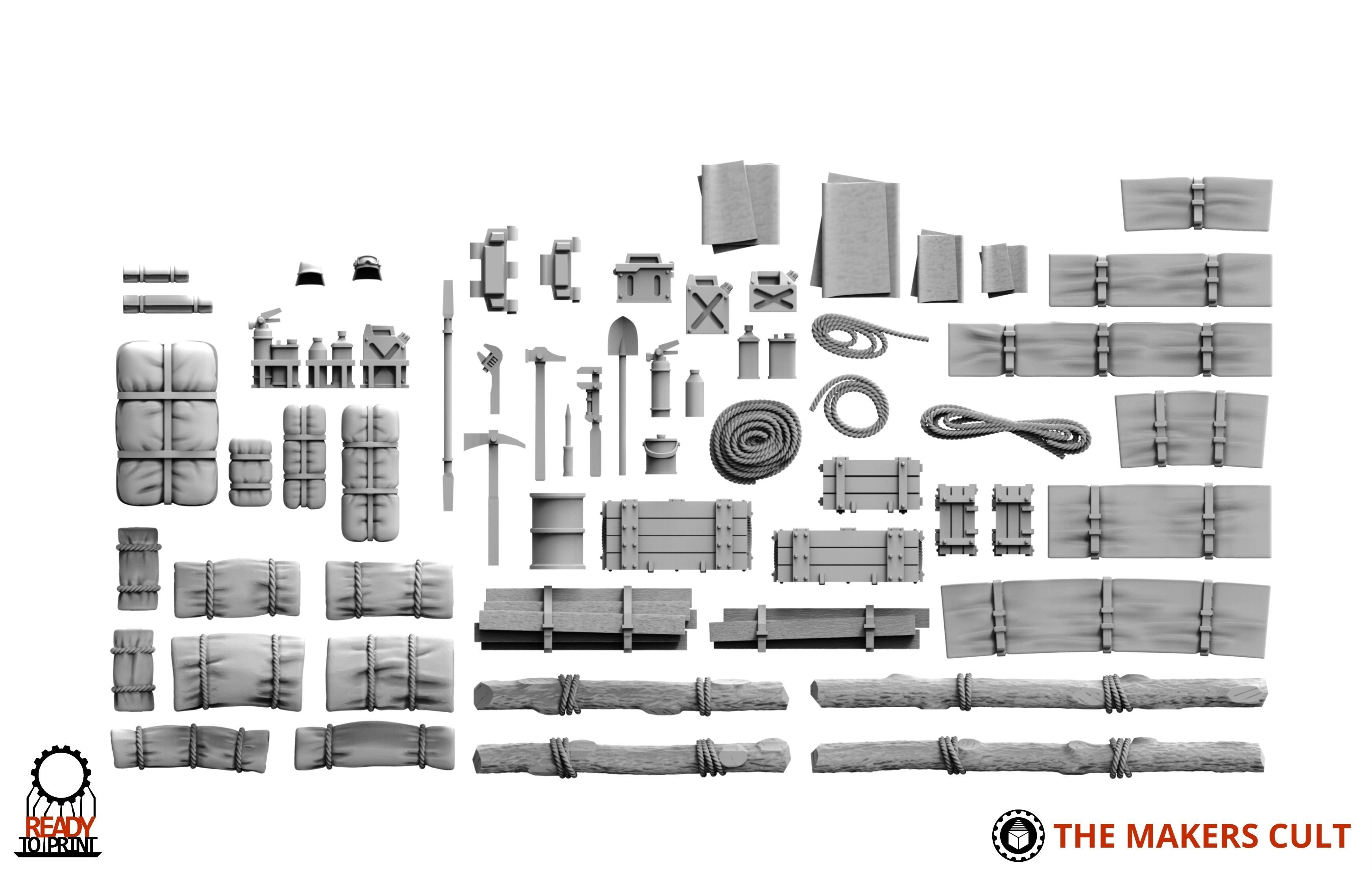 Universal Guard - Tank Stowage 3D model 3D printable | CGTrader