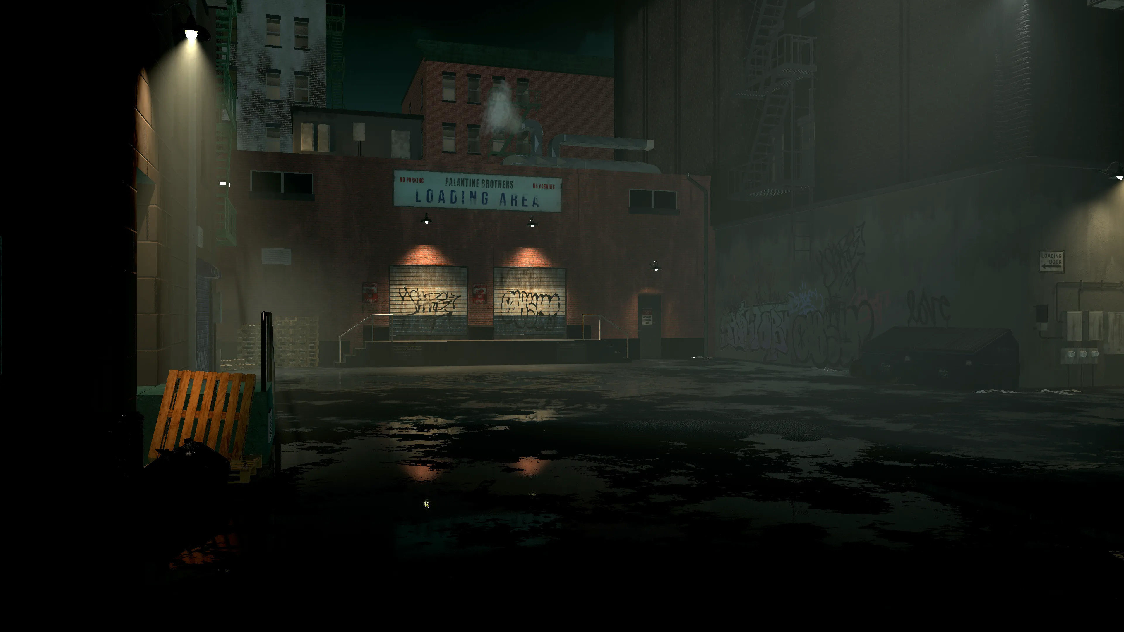 3D model 1970 s New York City Alley VR / AR / low-poly | CGTrader