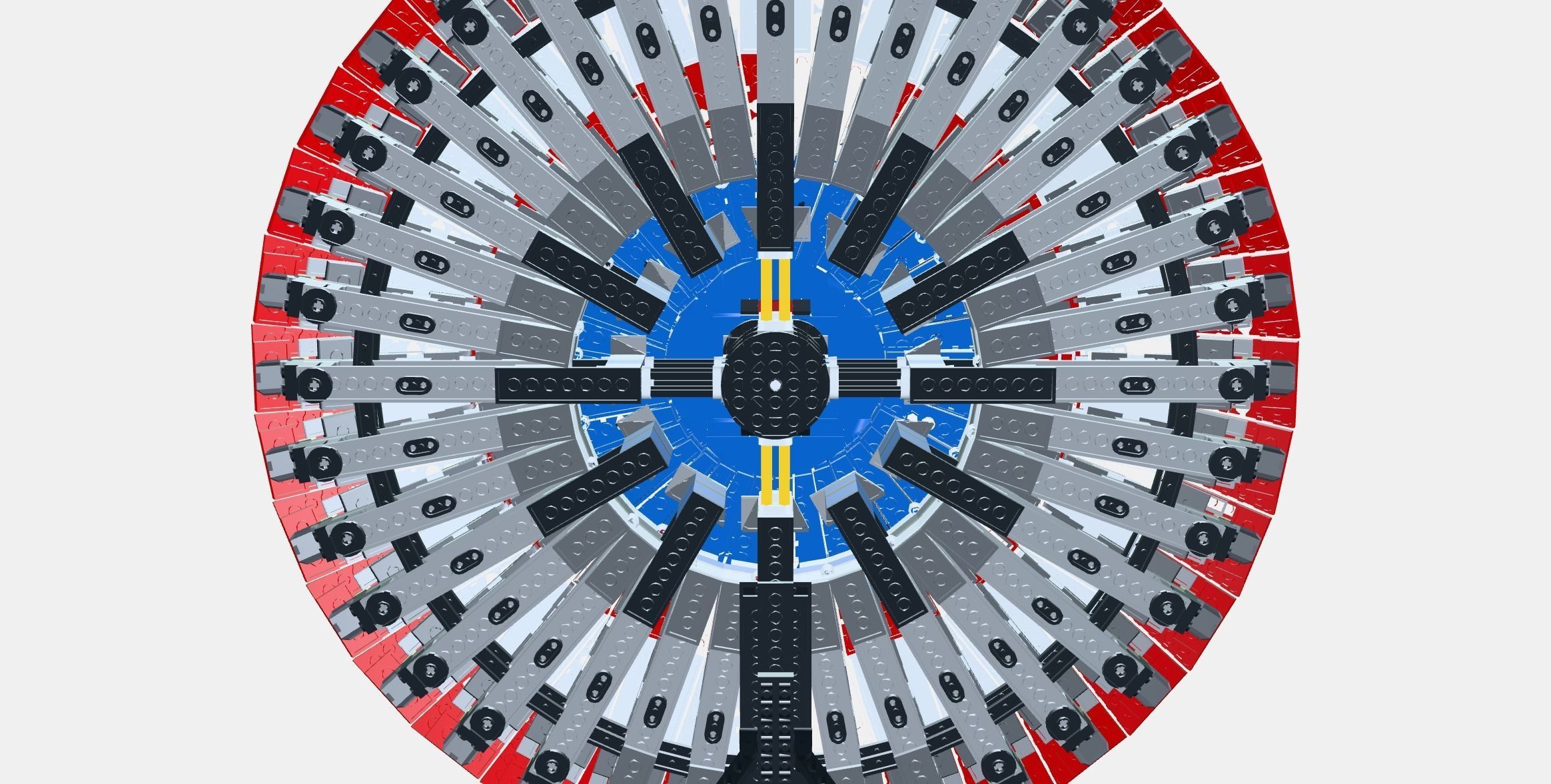 LEGO Marvel 76262 Captain America shield 3D model | CGTrader