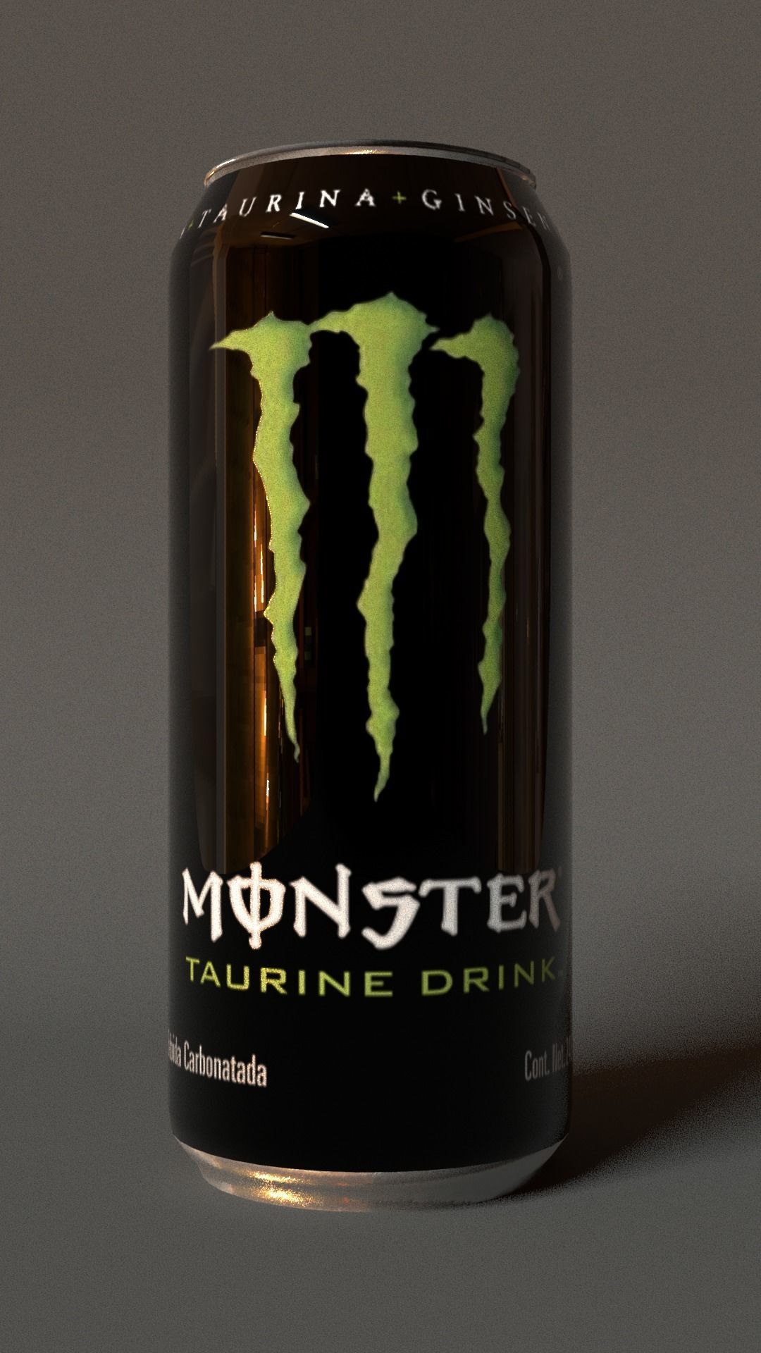 3D model Monster energy drink tin can VR / AR / low-poly | CGTrader