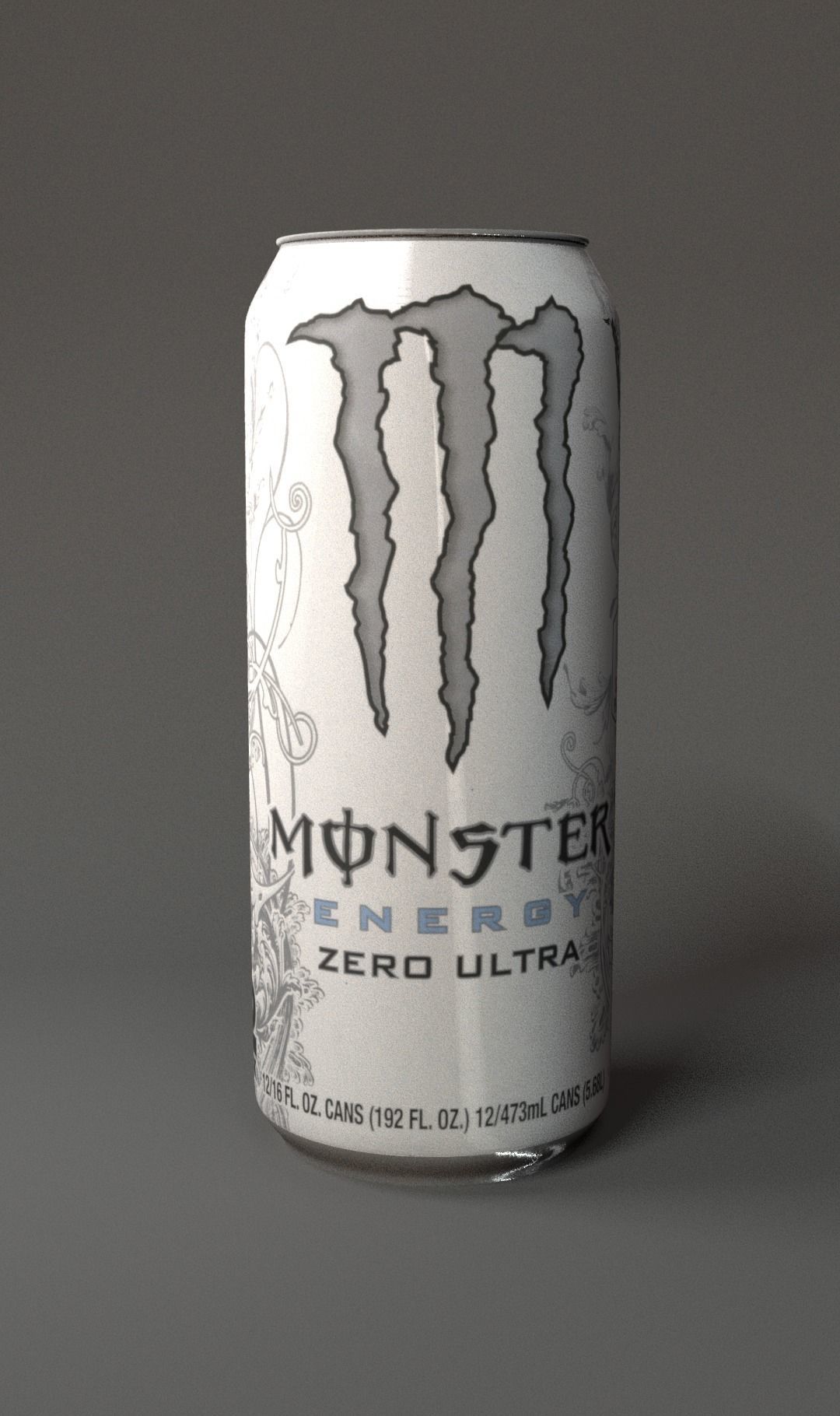 3D model Monster energy drink tin can VR / AR / low-poly | CGTrader