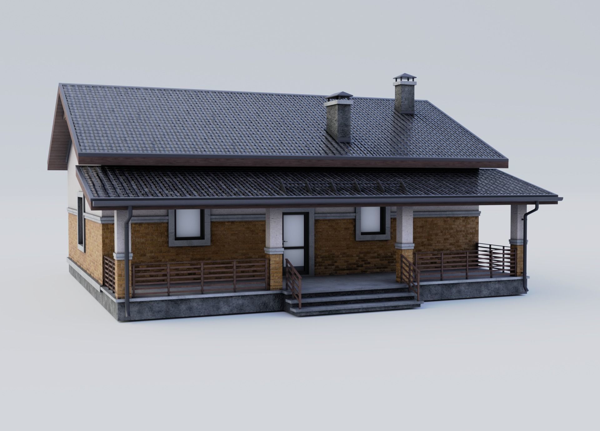 Game ready building free VR / AR / low-poly 3D model | CGTrader