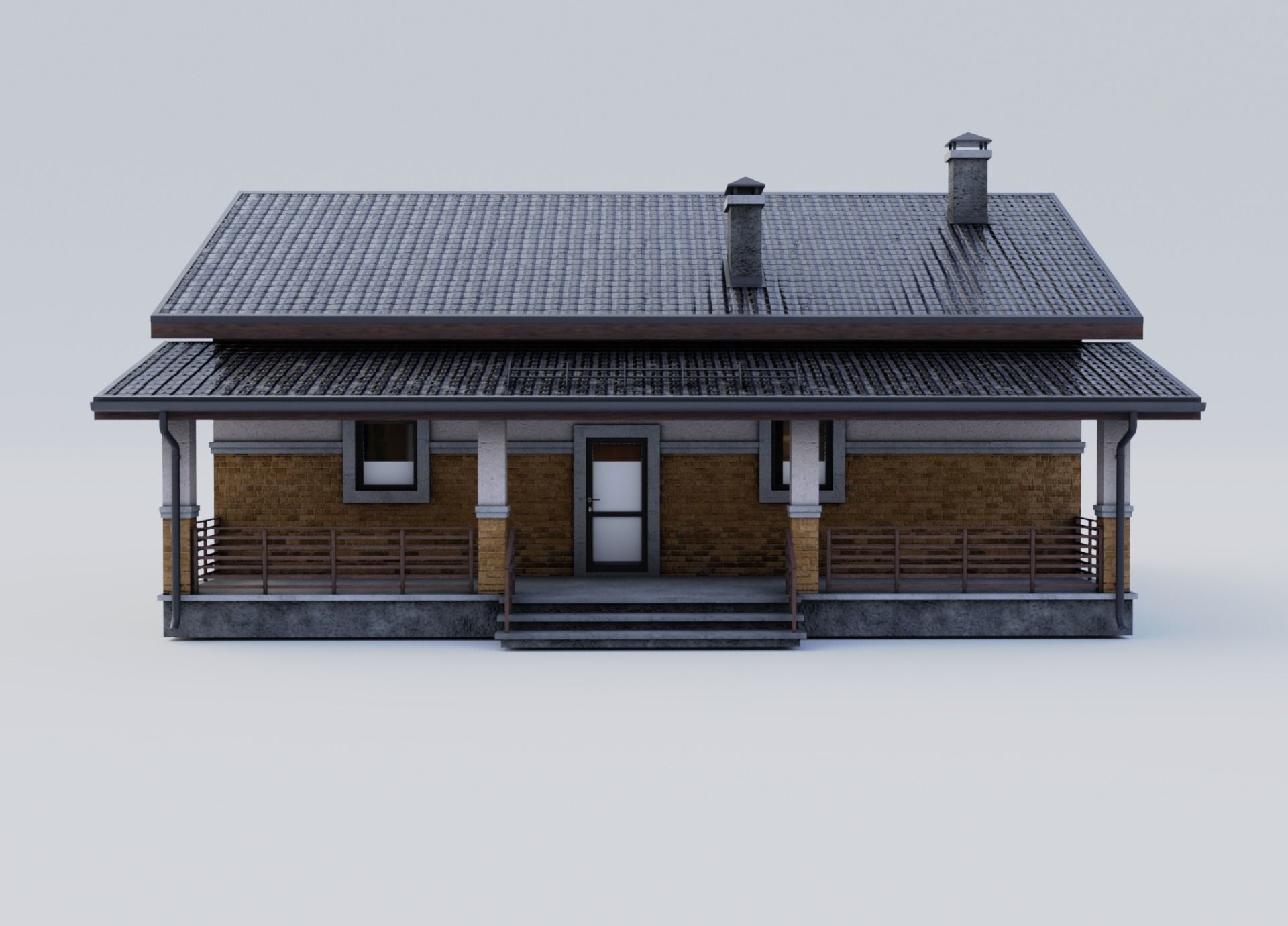 Game ready building free VR / AR / low-poly 3D model | CGTrader