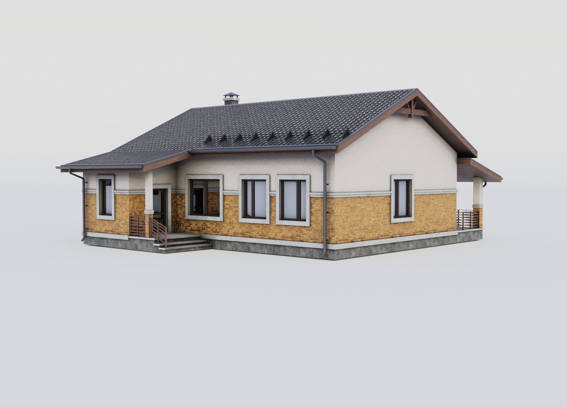 Game ready building free VR / AR / low-poly 3D model | CGTrader