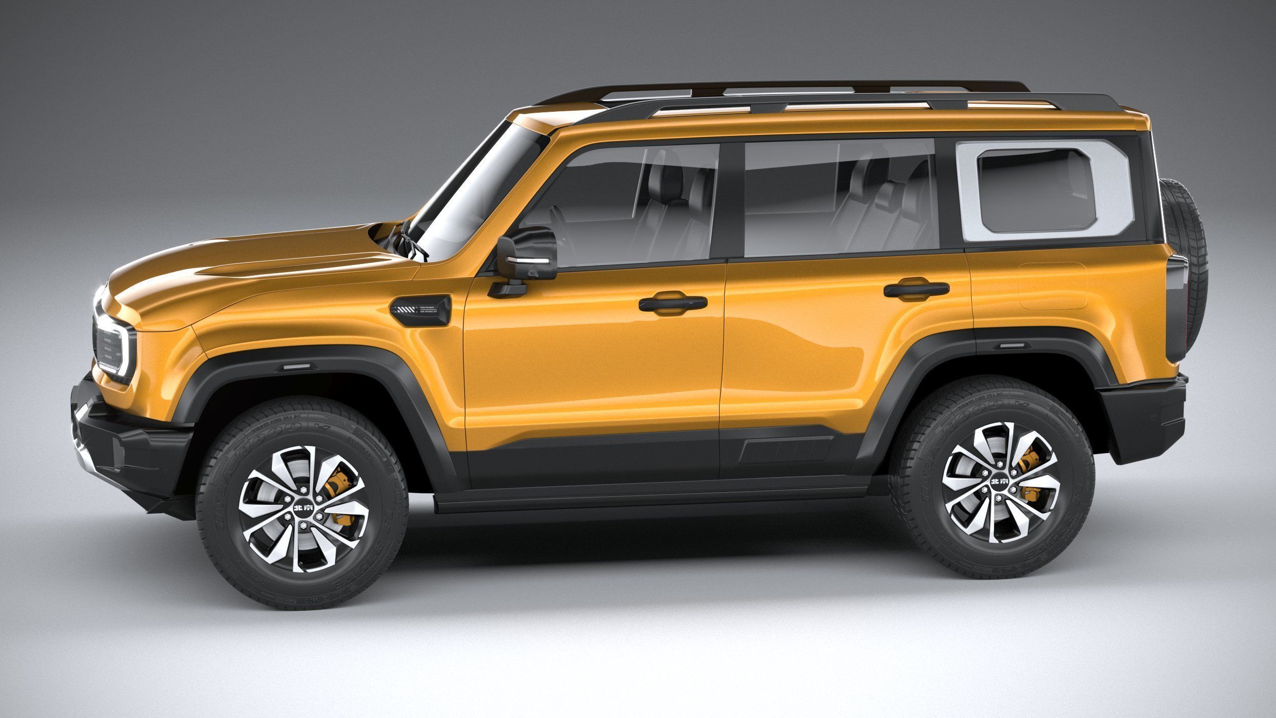 BAIC Beijing BJ40 2023 3D model | CGTrader