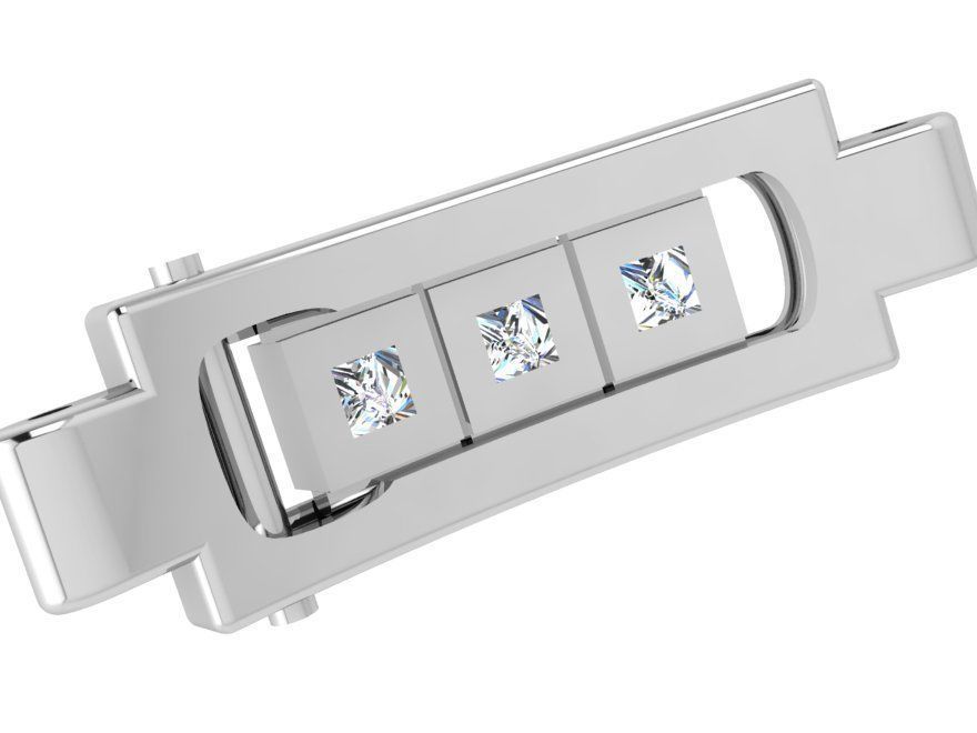 Diamond Jewel Lock 3941 free 3D model 3D printable | CGTrader