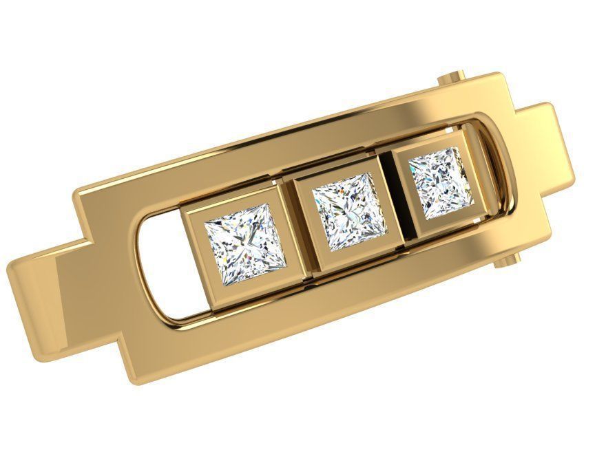 Diamond Jewel Lock 3941 free 3D model 3D printable | CGTrader