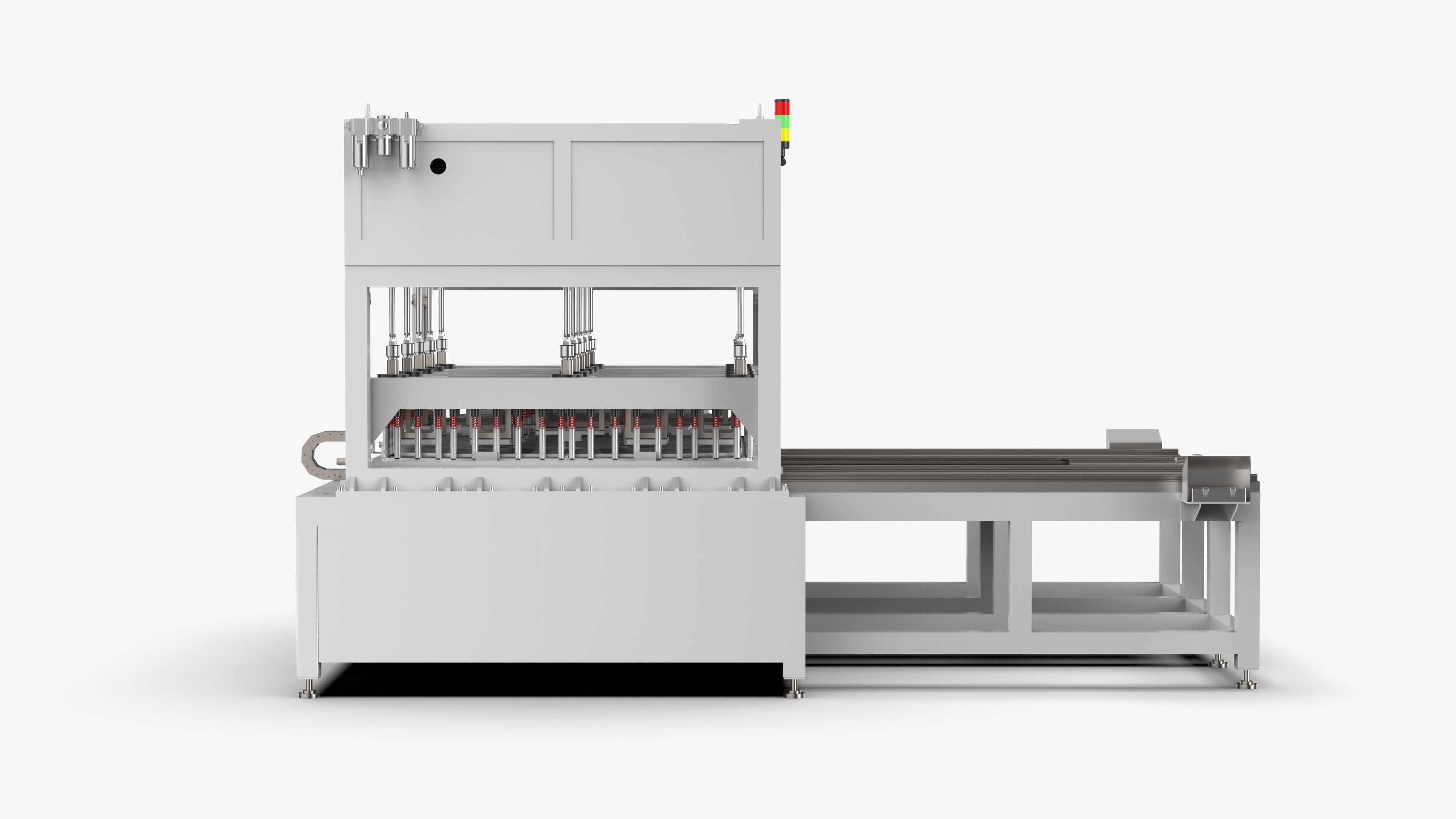 Automatic Energy Battery Pack Air Tightness Detection Machine 3D model ...