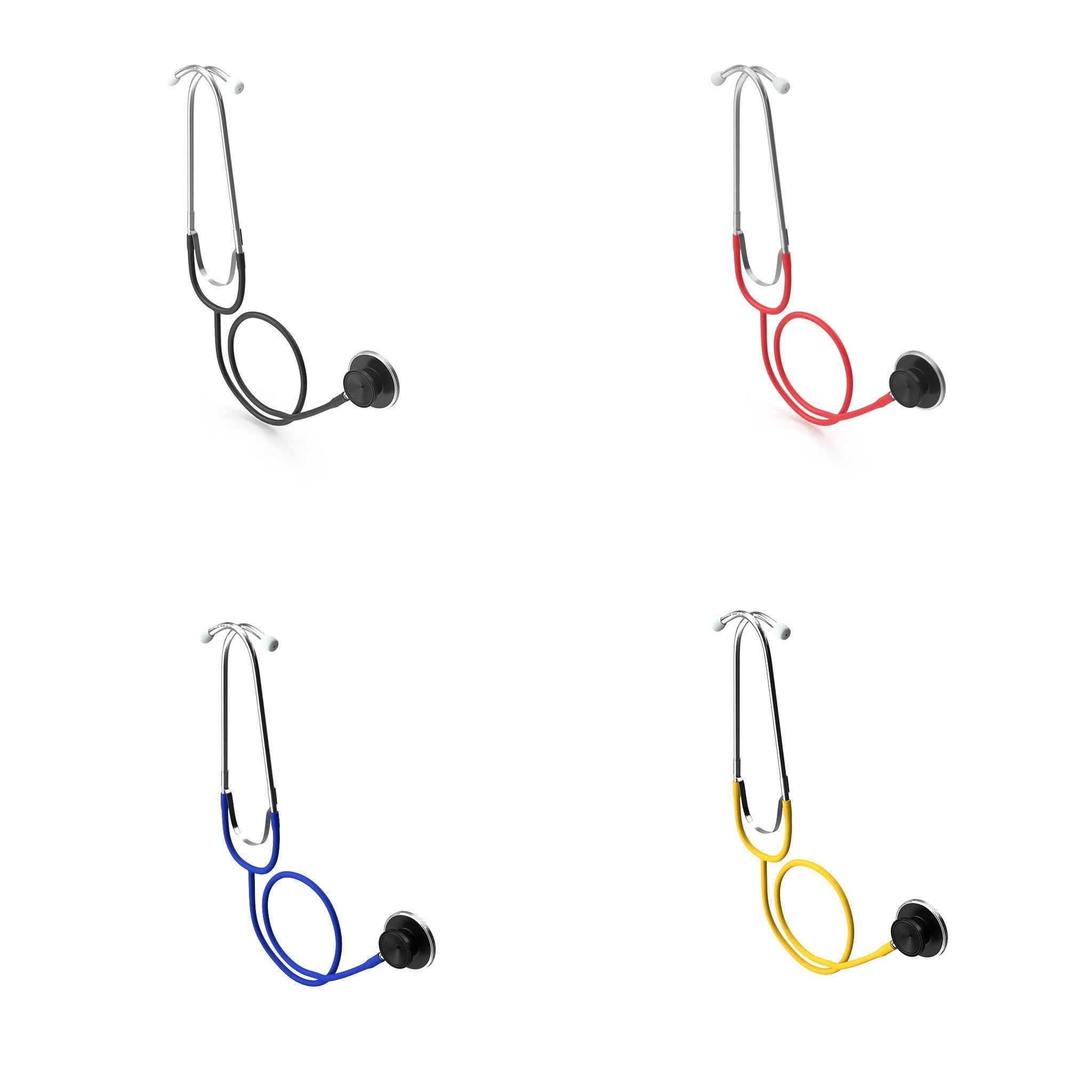 Stethoscope Collection VR / AR / low-poly | CGTrader
