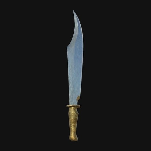 Shadowstrike Shiv Stealthy 3D Model Dagger for Digital Assassins 3D ...