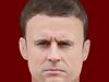 3D model Low Poly Head of the President - Emmanuel Macron VR / AR / low ...