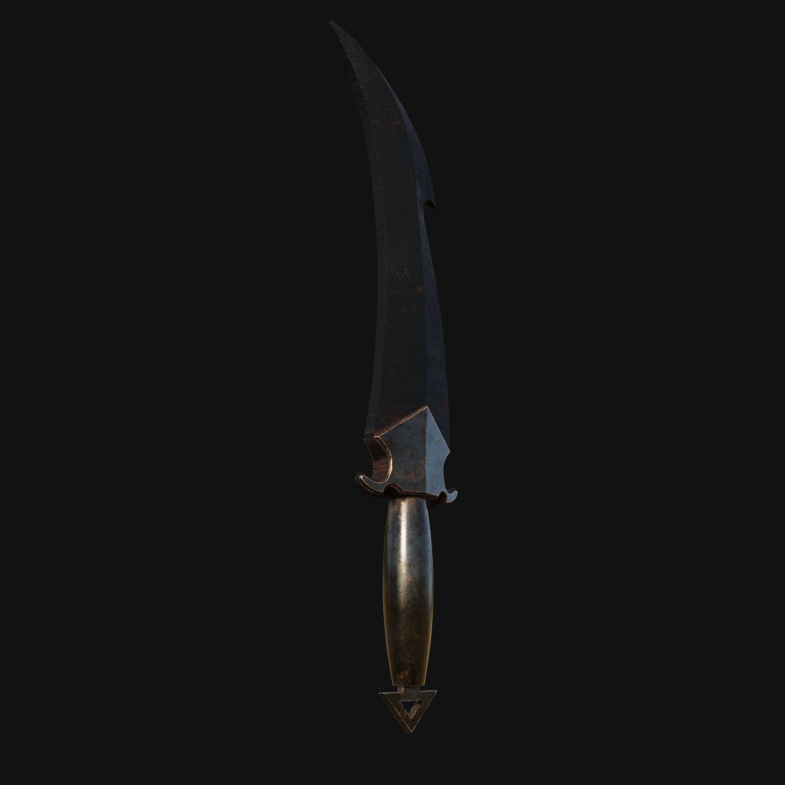 Blizzards Bite Frigid 3D Model Dagger for Digital Rogues 3D model ...