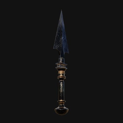 Moonshadow Blade Celestial 3D Model Dagger for Digital Shadows 3D model ...