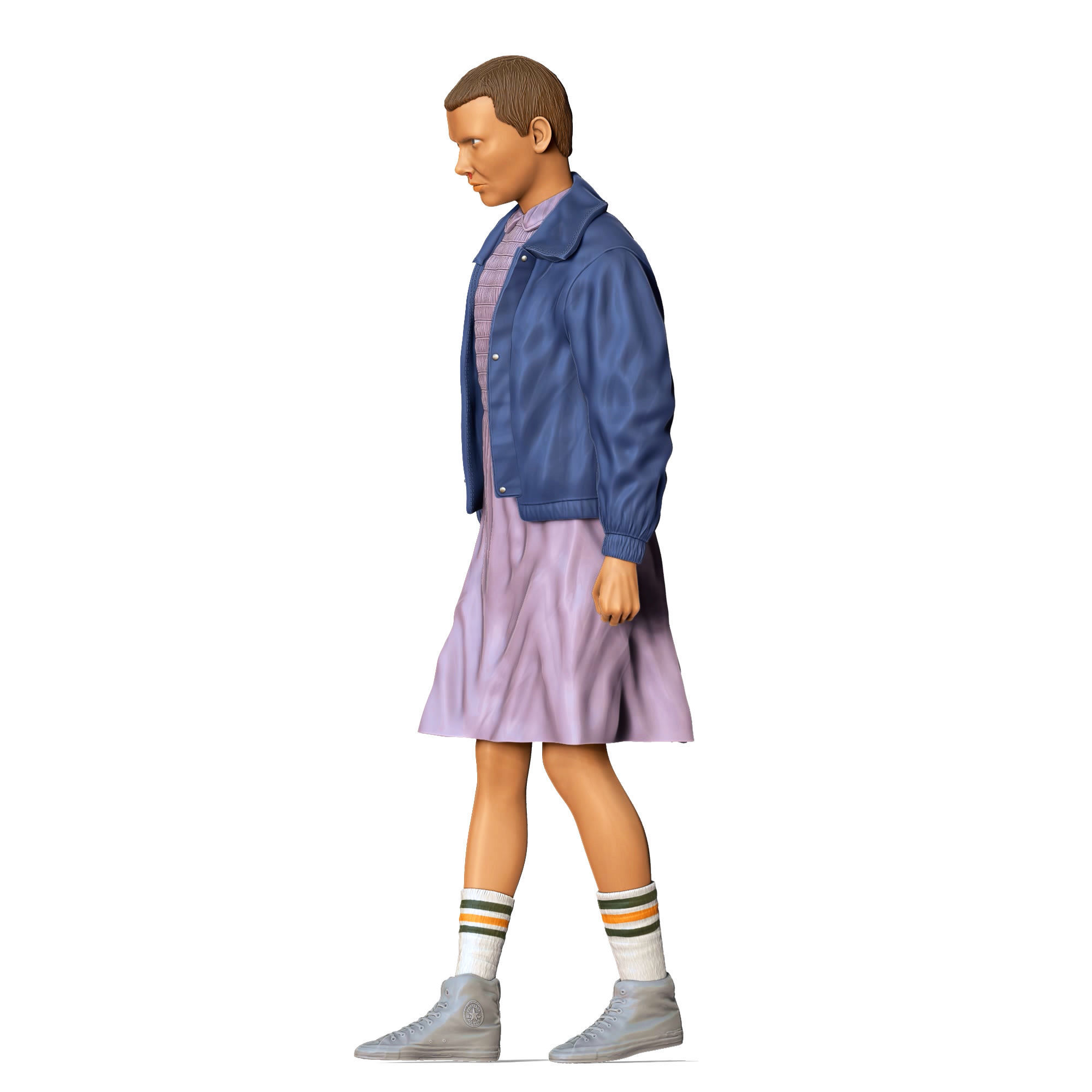 N1 Stranger things Millie Brown eleven 3D model 3D printable | CGTrader