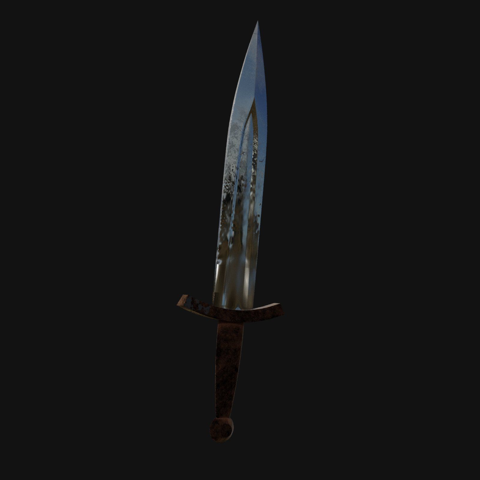 Thunderstrike Blade Electrifying 3D Model Dagger for Digital Sab 3D ...