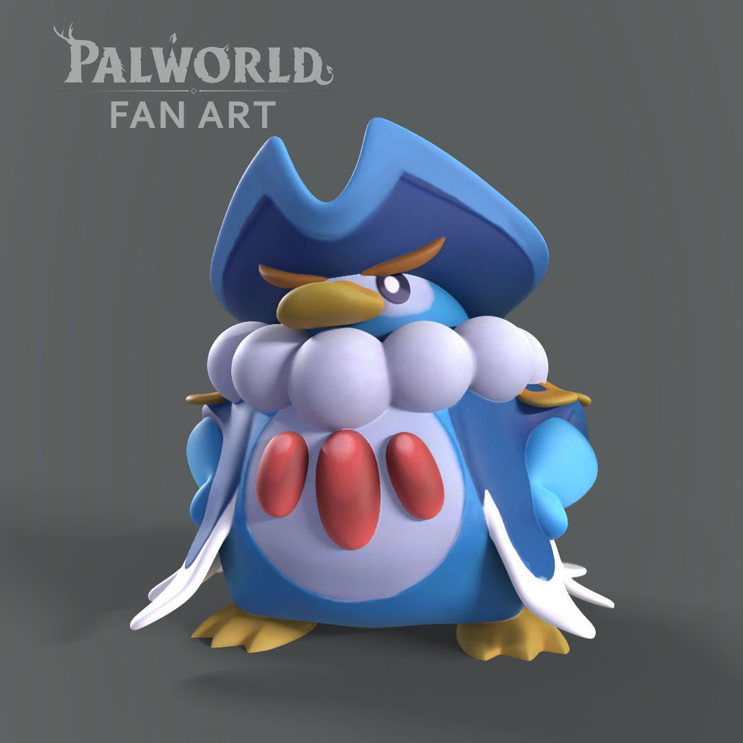 PALWORLD 11 - PENKING FANART 3D model 3D printable | CGTrader