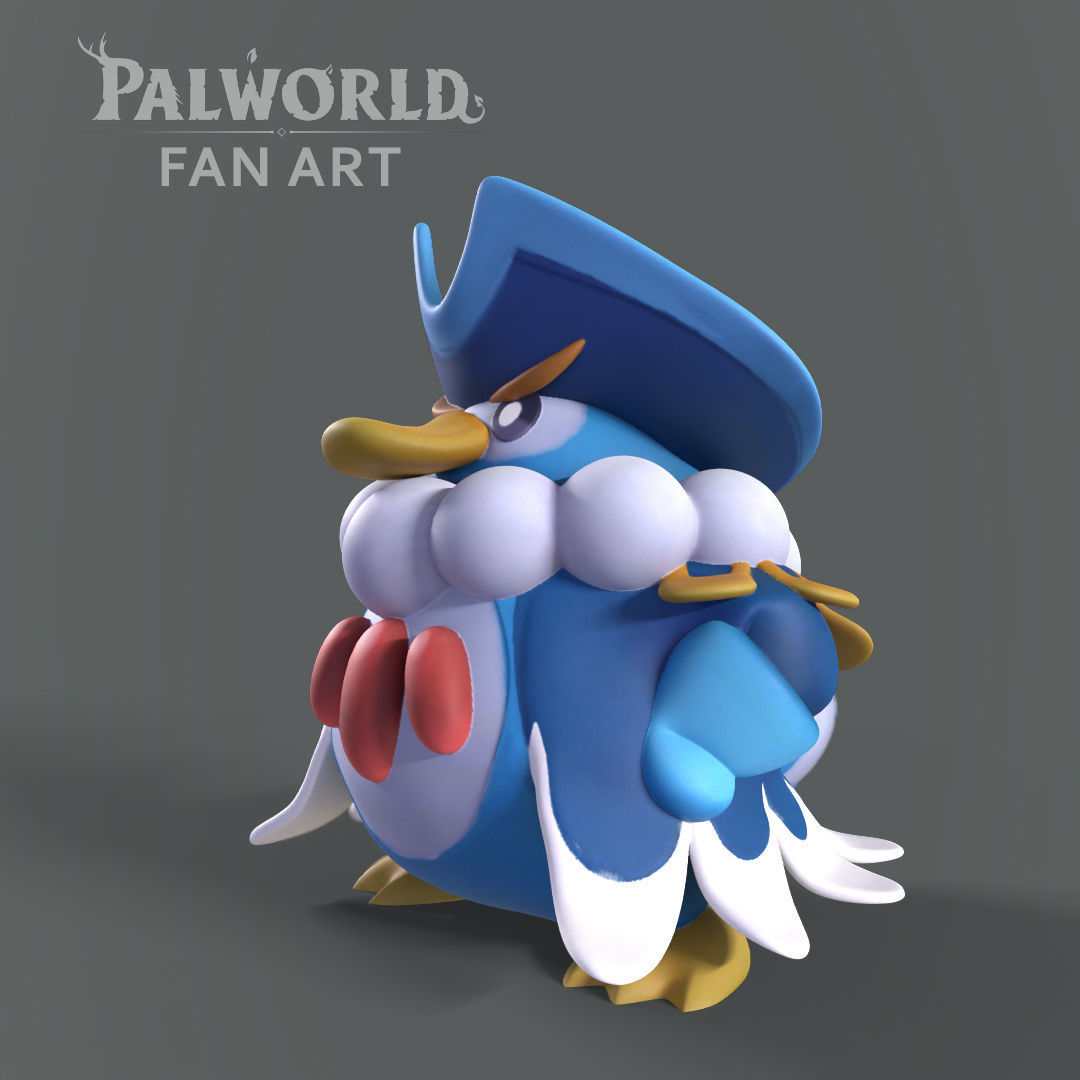 PALWORLD 11 - PENKING FANART 3D model 3D printable | CGTrader