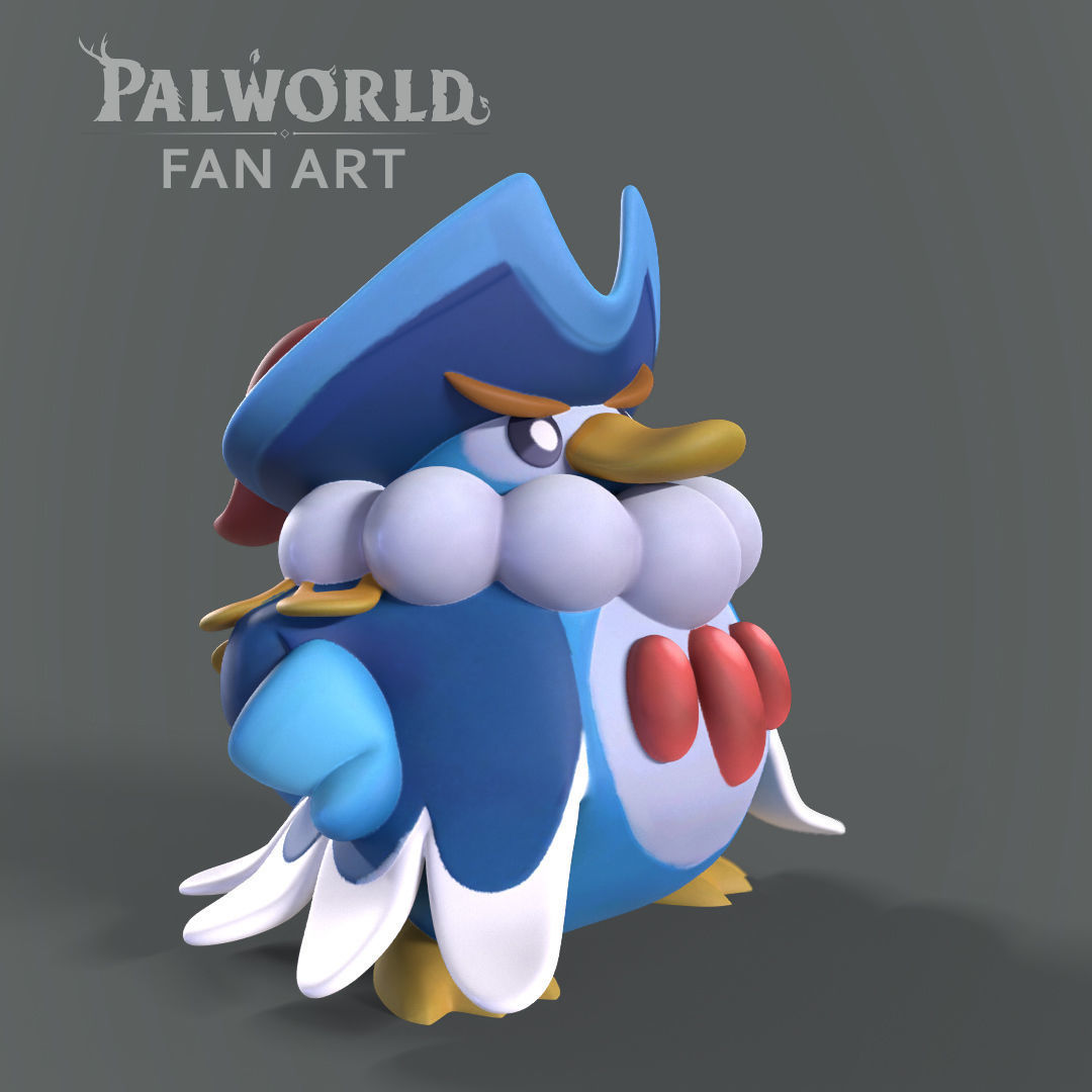 PALWORLD 11 - PENKING FANART 3D model 3D printable | CGTrader