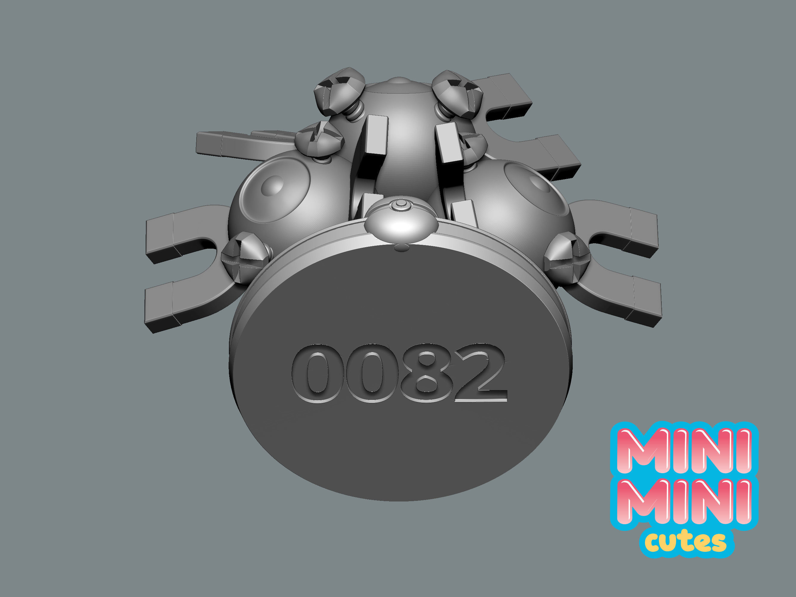 Pokemon Magneton ready for printing 3D print model 3D model 3D ...