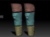 Gladiator legs armor Tracio Hoplomaco v2 3D model 3D printable | CGTrader