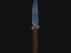 Frostfire Fang Frigid 3D Model Dagger for Digital Assassins 3D model ...