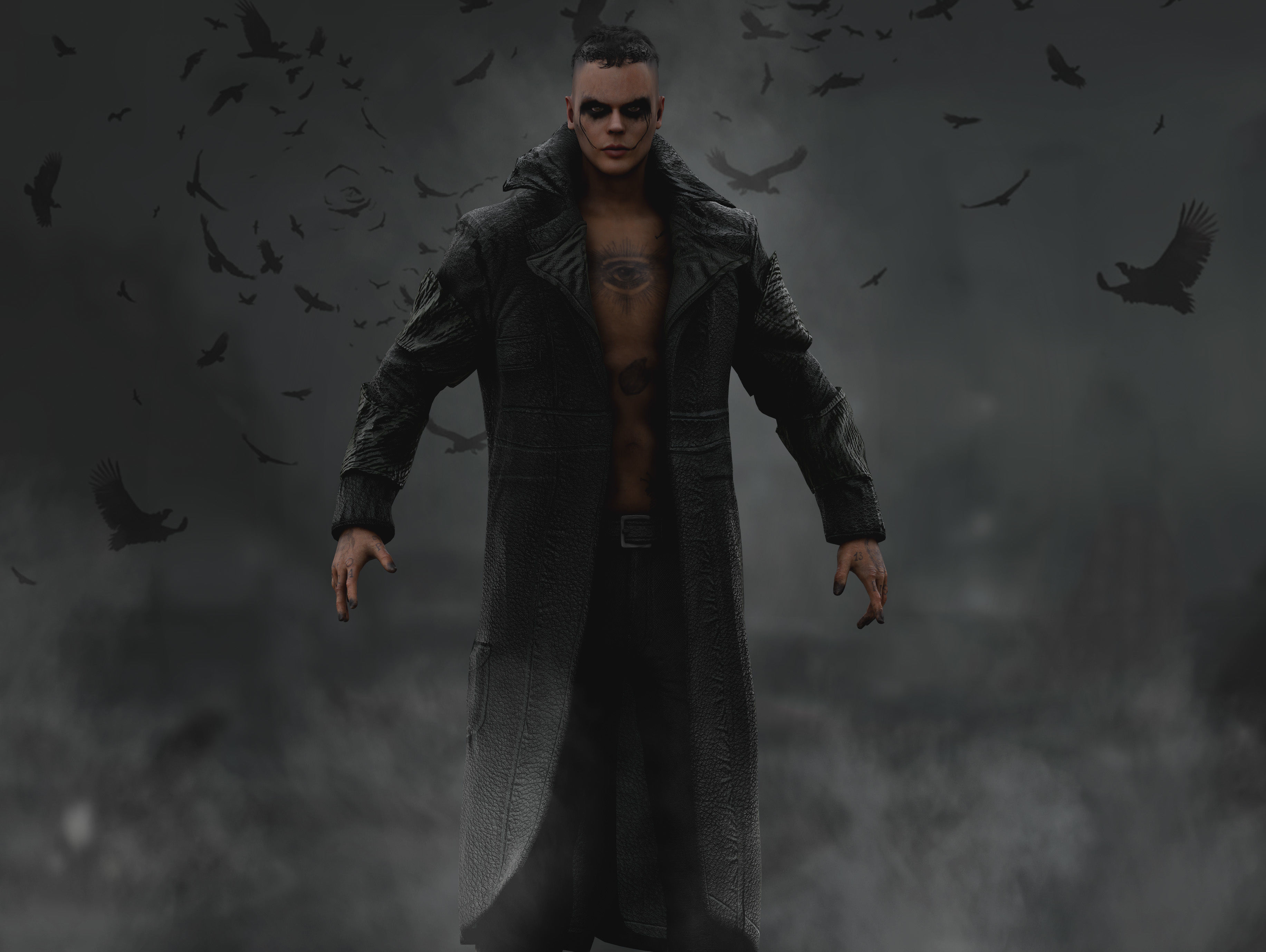 3D model The Crow 2024 VR / AR / low-poly | CGTrader