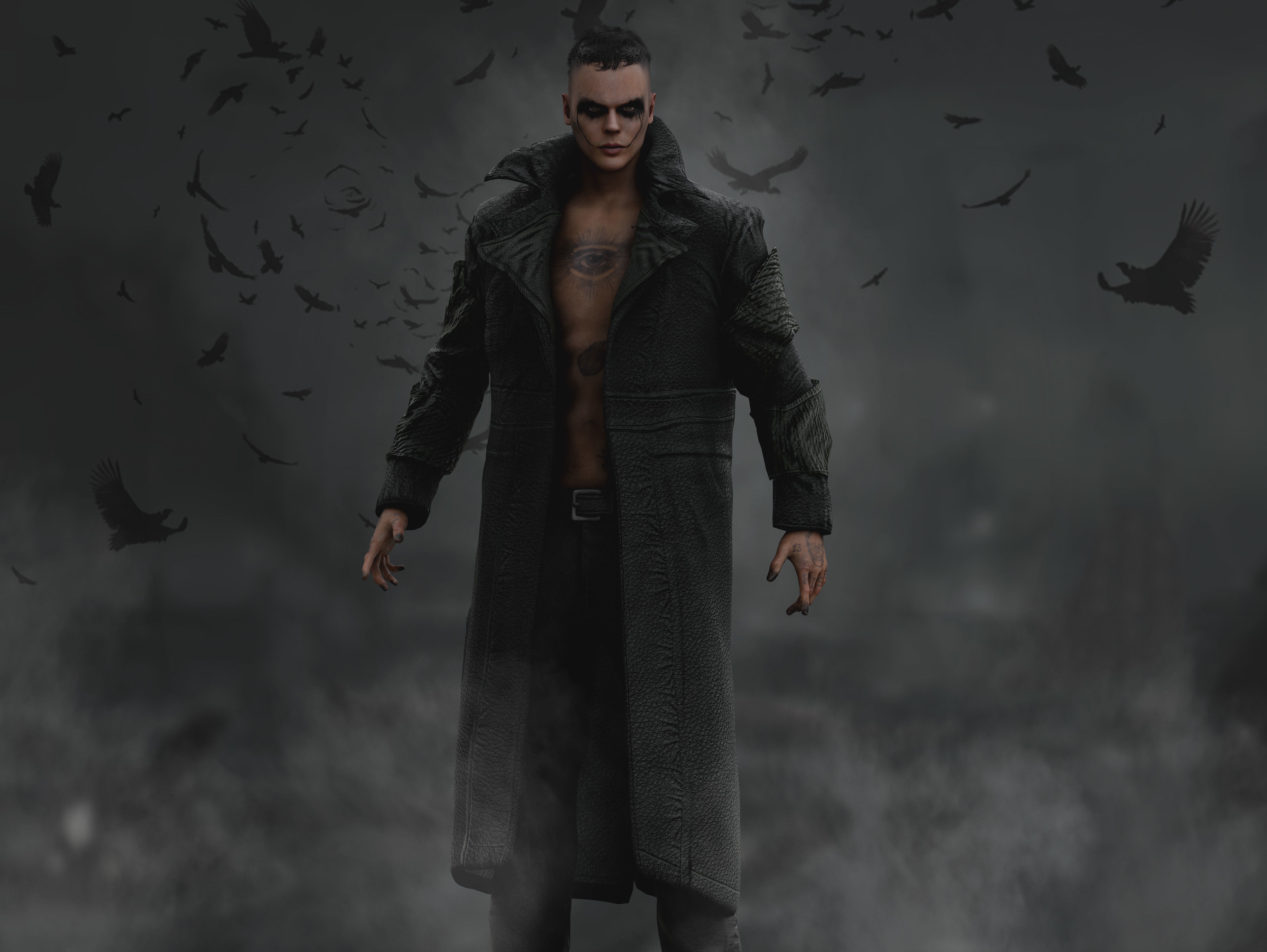 3D model The Crow 2024 VR / AR / low-poly | CGTrader