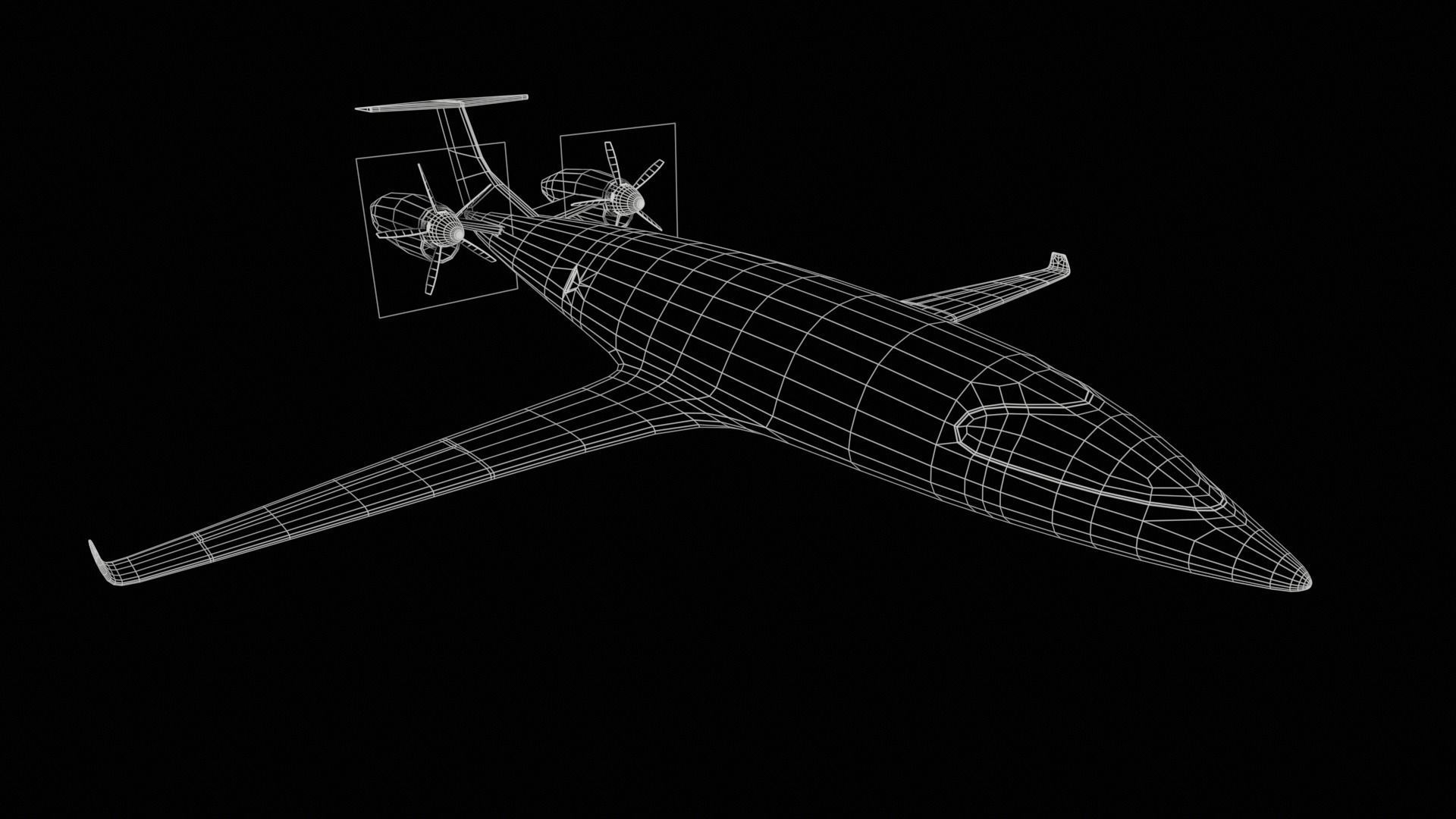 3D model DHL Alice Electric Aircraft VR / AR / low-poly | CGTrader