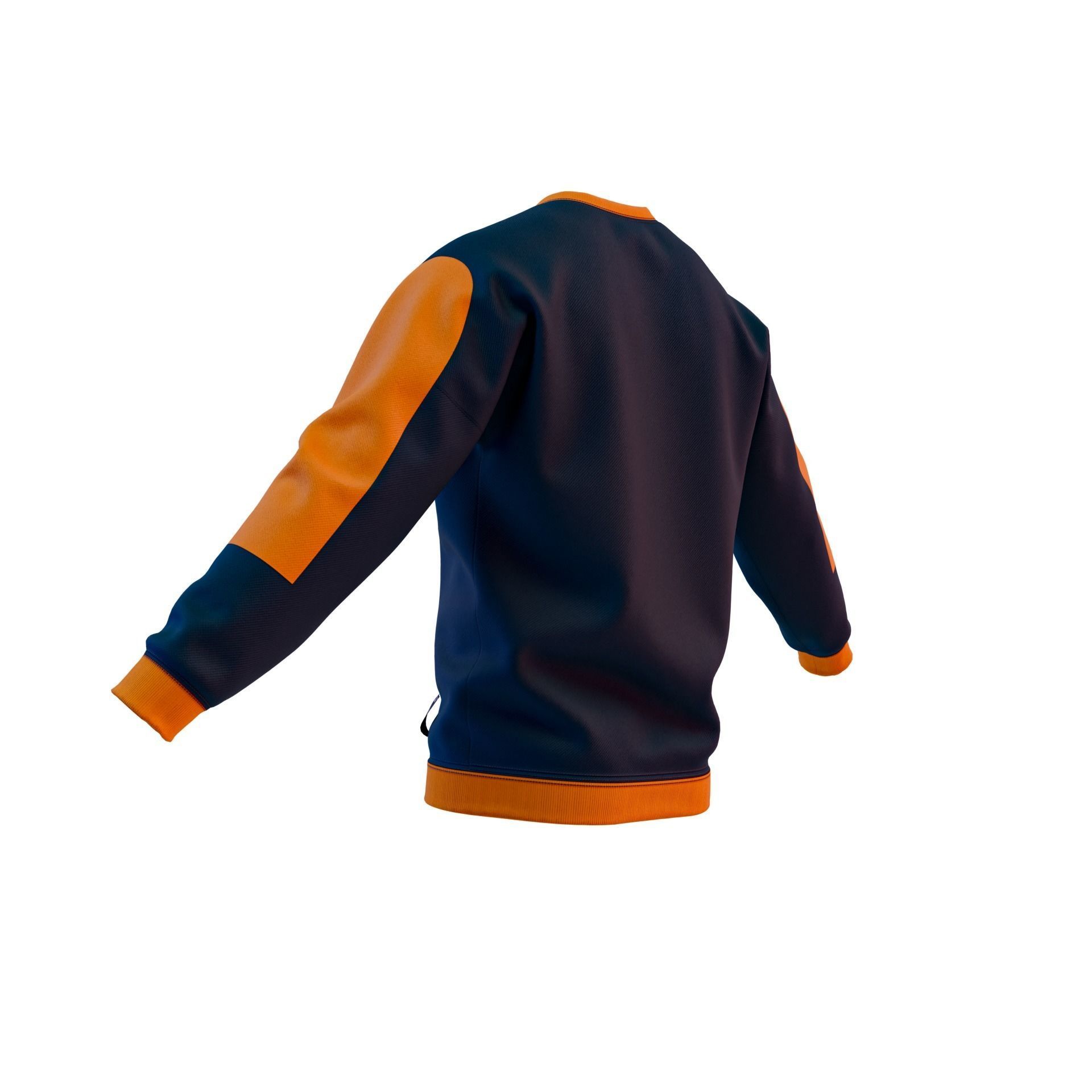 Oversize ovoid sweatshirt 3D model 3D model | CGTrader