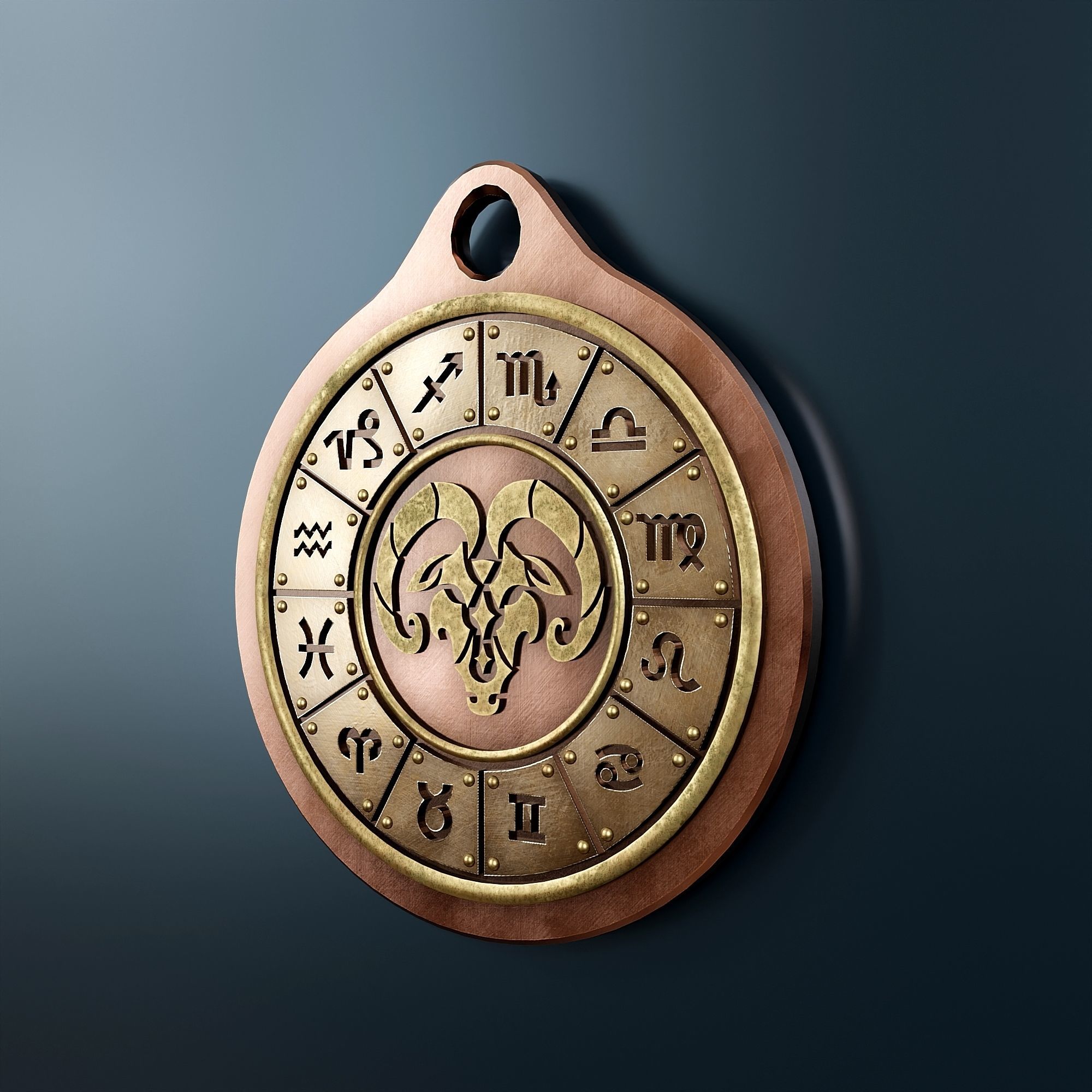 3D model Zodiac sign Aries 2 VR / AR / low-poly | CGTrader
