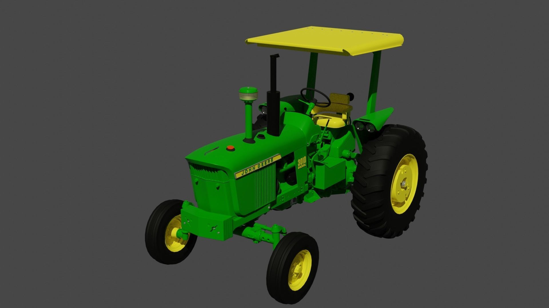 John Deere 3020 3010 Synchroshift 3D model | CGTrader