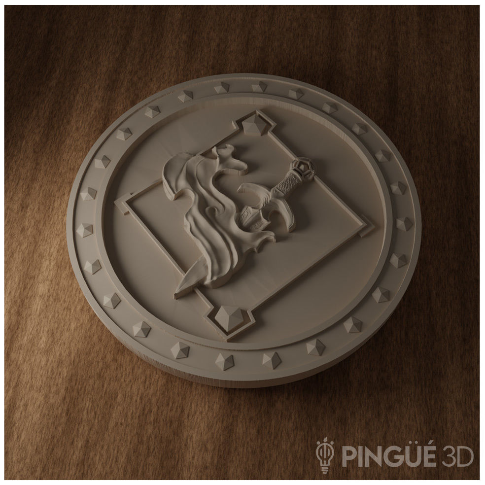 DAGGERHEART 3D TOKENS BAS RELIEF - FEAR AND HOPE 3D model 3D printable ...