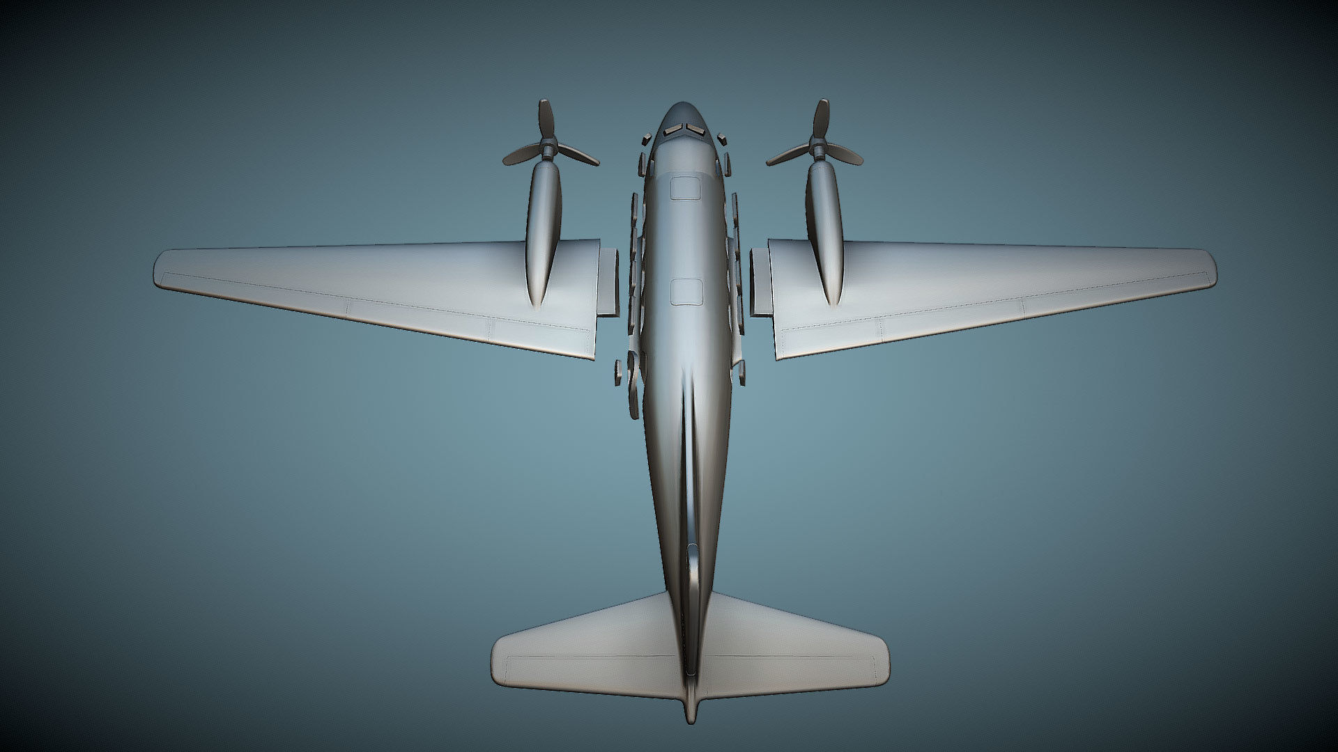 de Havilland DH-104 Dove - 3D Printable Model 3D model 3D printable ...