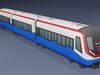 BTS Skytrain cartoon low poly 3D model | CGTrader